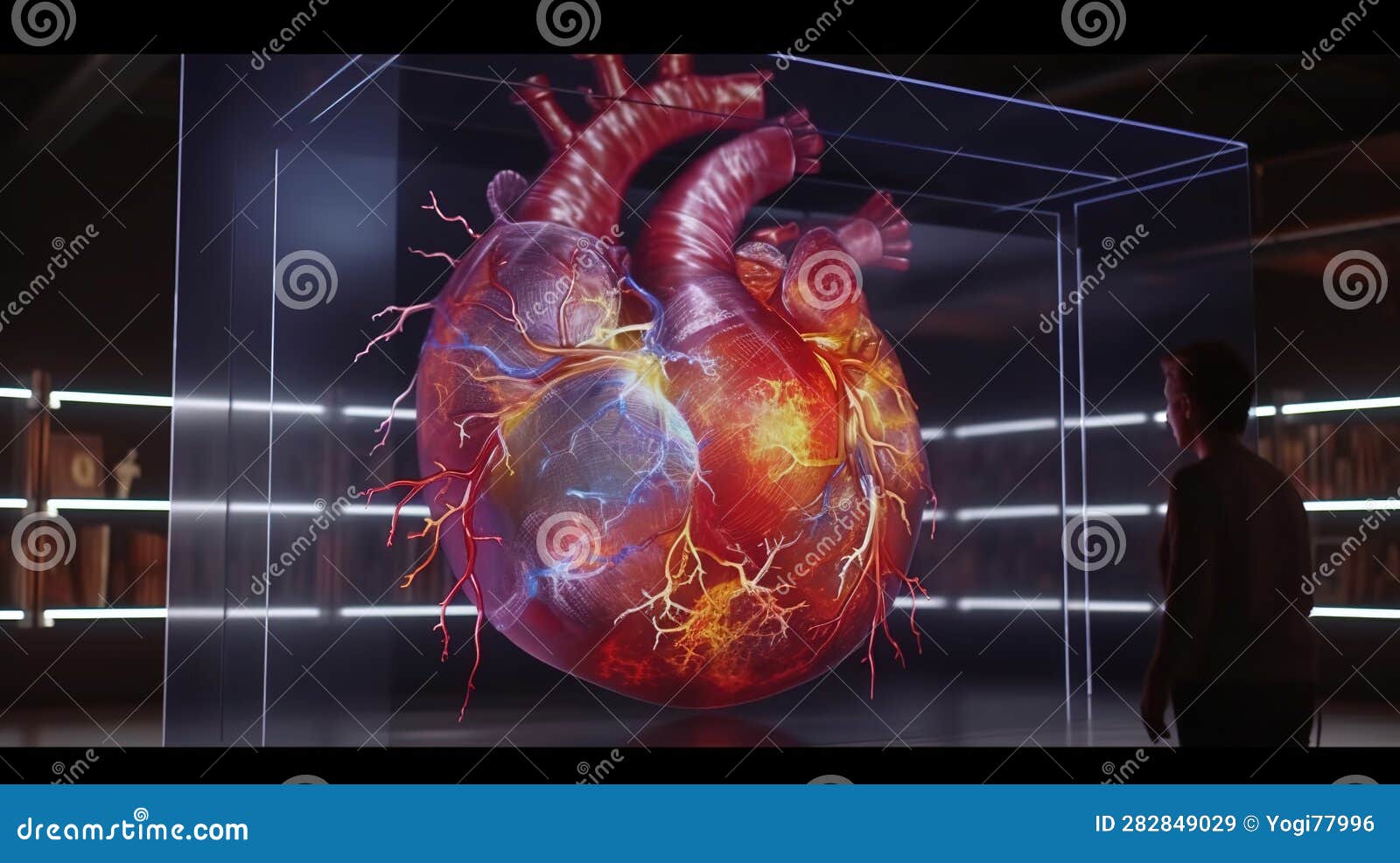 A Human Heart with the Visual Notes Representations,scientific Type of ...