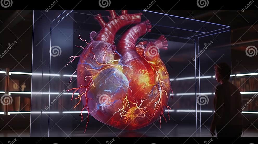 A Human Heart with the Visual Notes Representations,scientific Type of ...