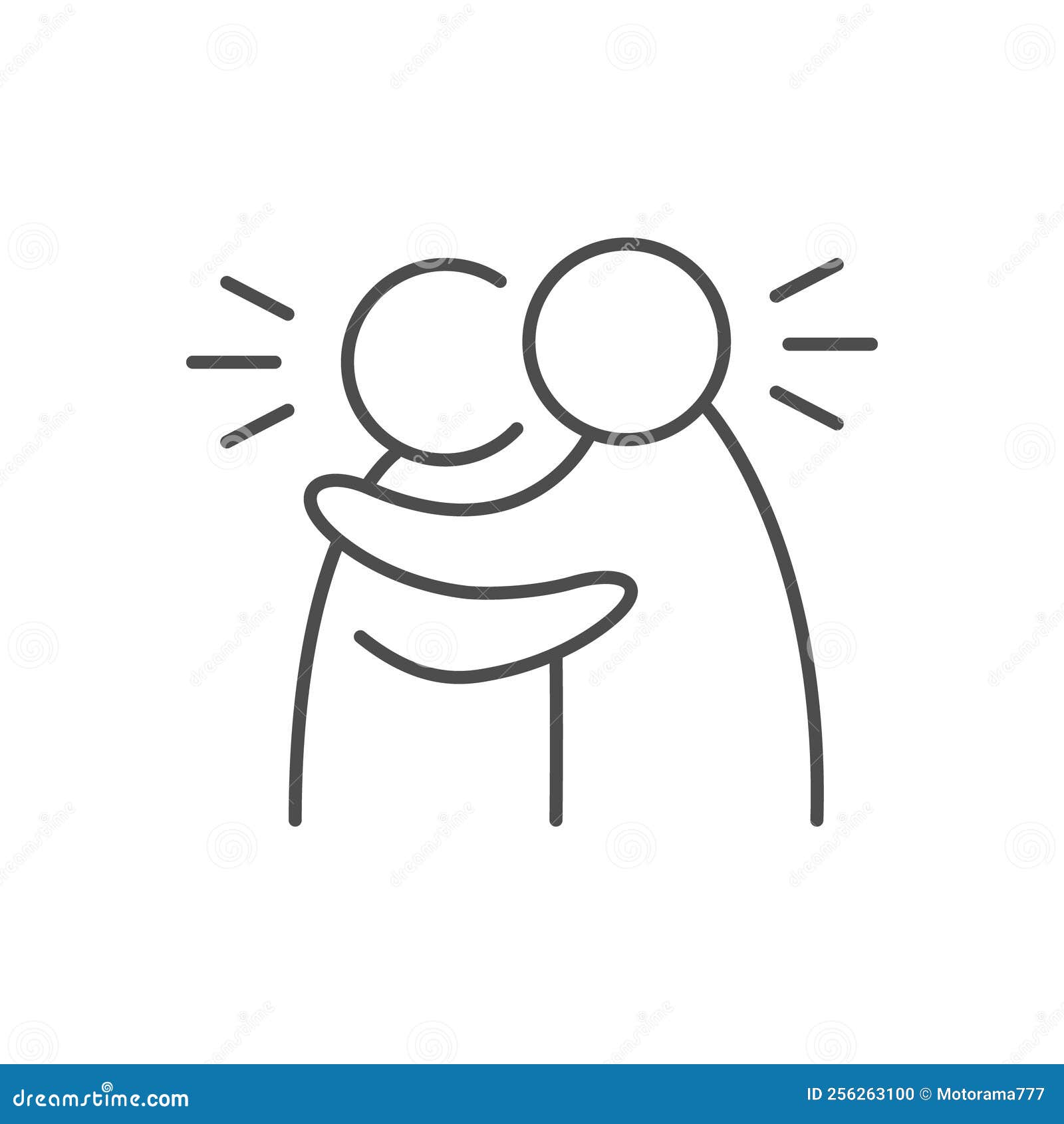Human Hugs Hugging Hands Support And Love Symbol Hugged Arms Girth ...