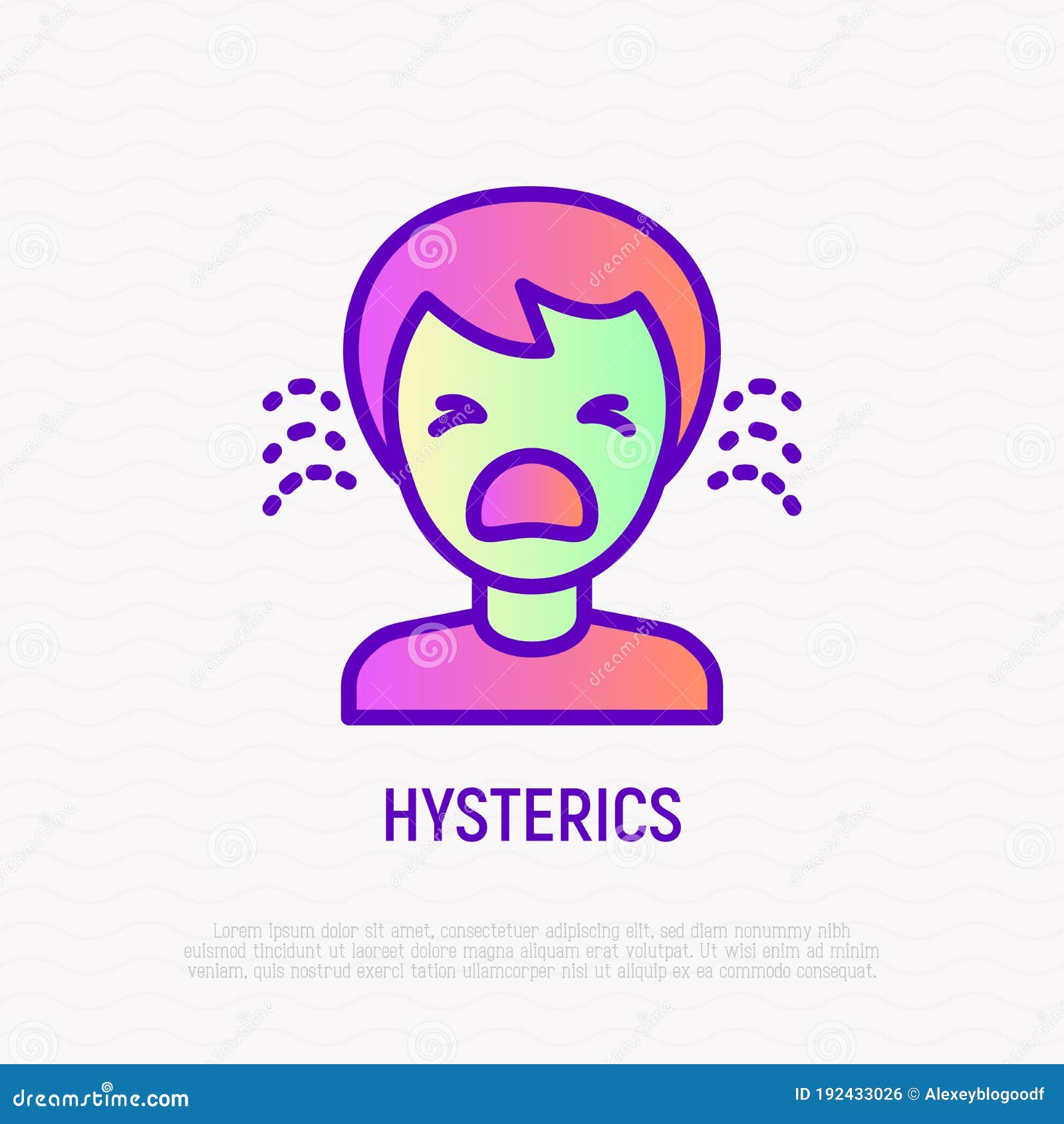 Human Eye Crying Tears Flowing Drawing Vector Illustration ...