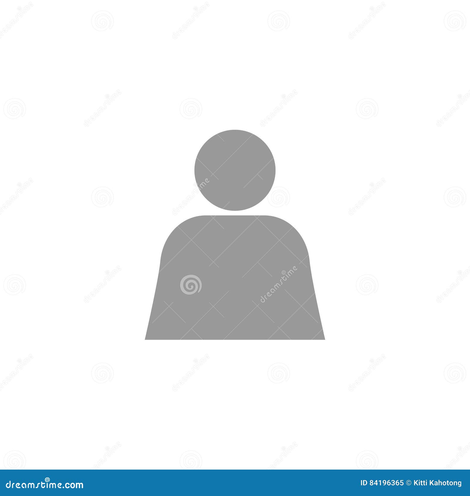 Human icon illustration stock vector. Illustration of male - 84196365