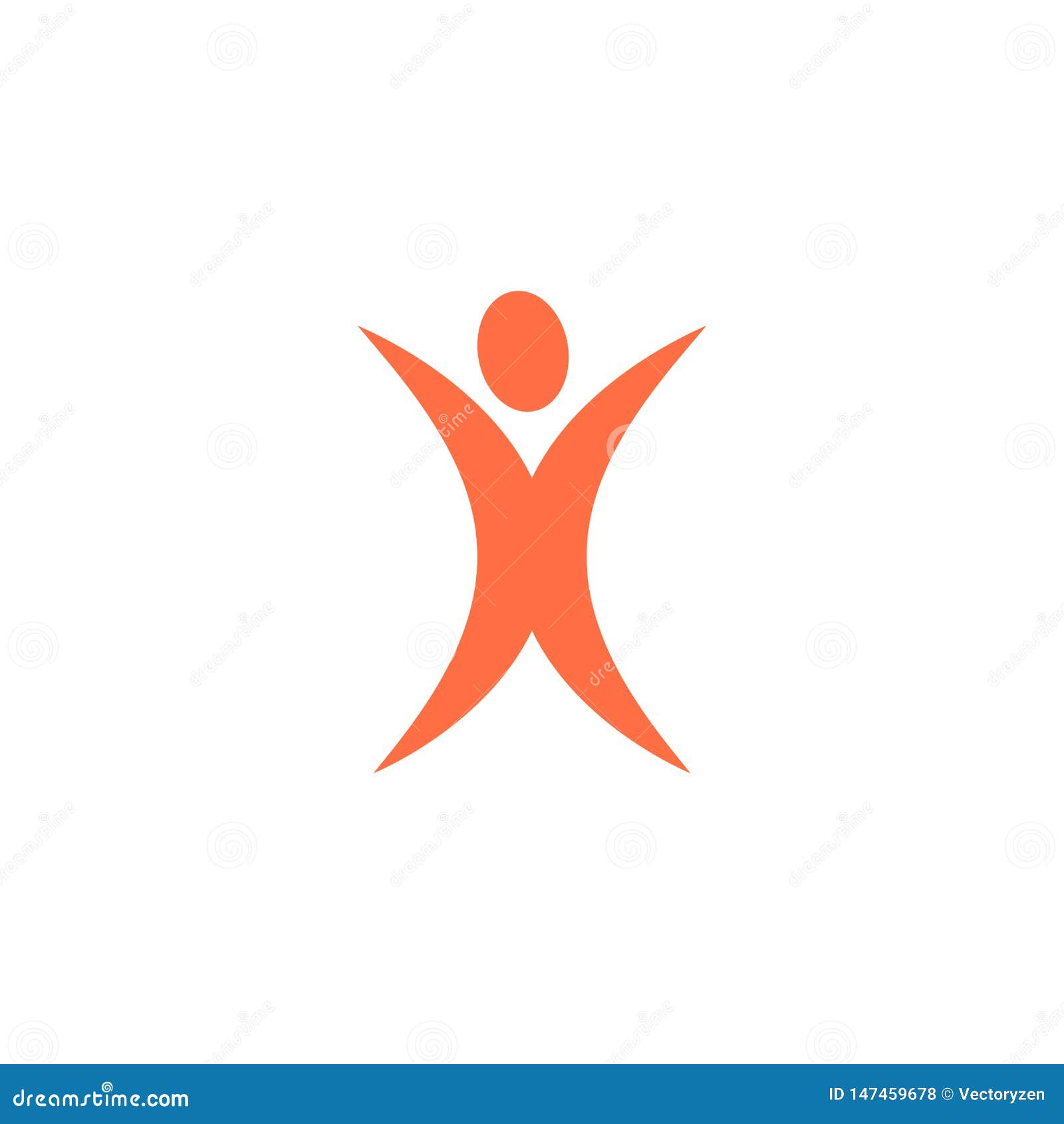 Human Icon Logo Design Template Vector Illustration Stock Vector ...