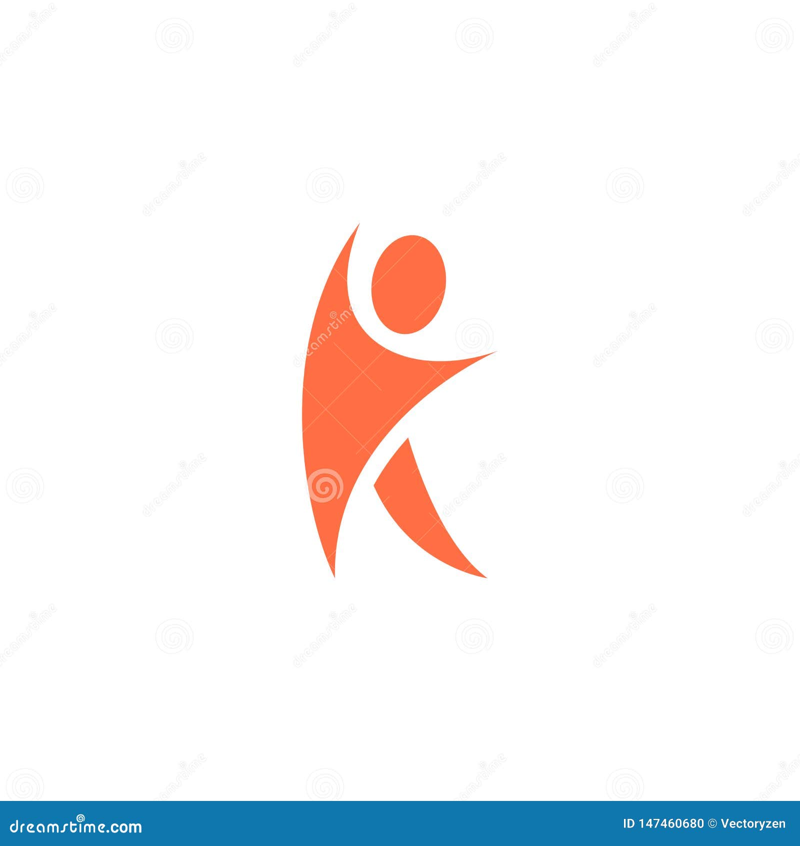 Human Icon Logo Design Template Vector Illustration Stock Vector ...