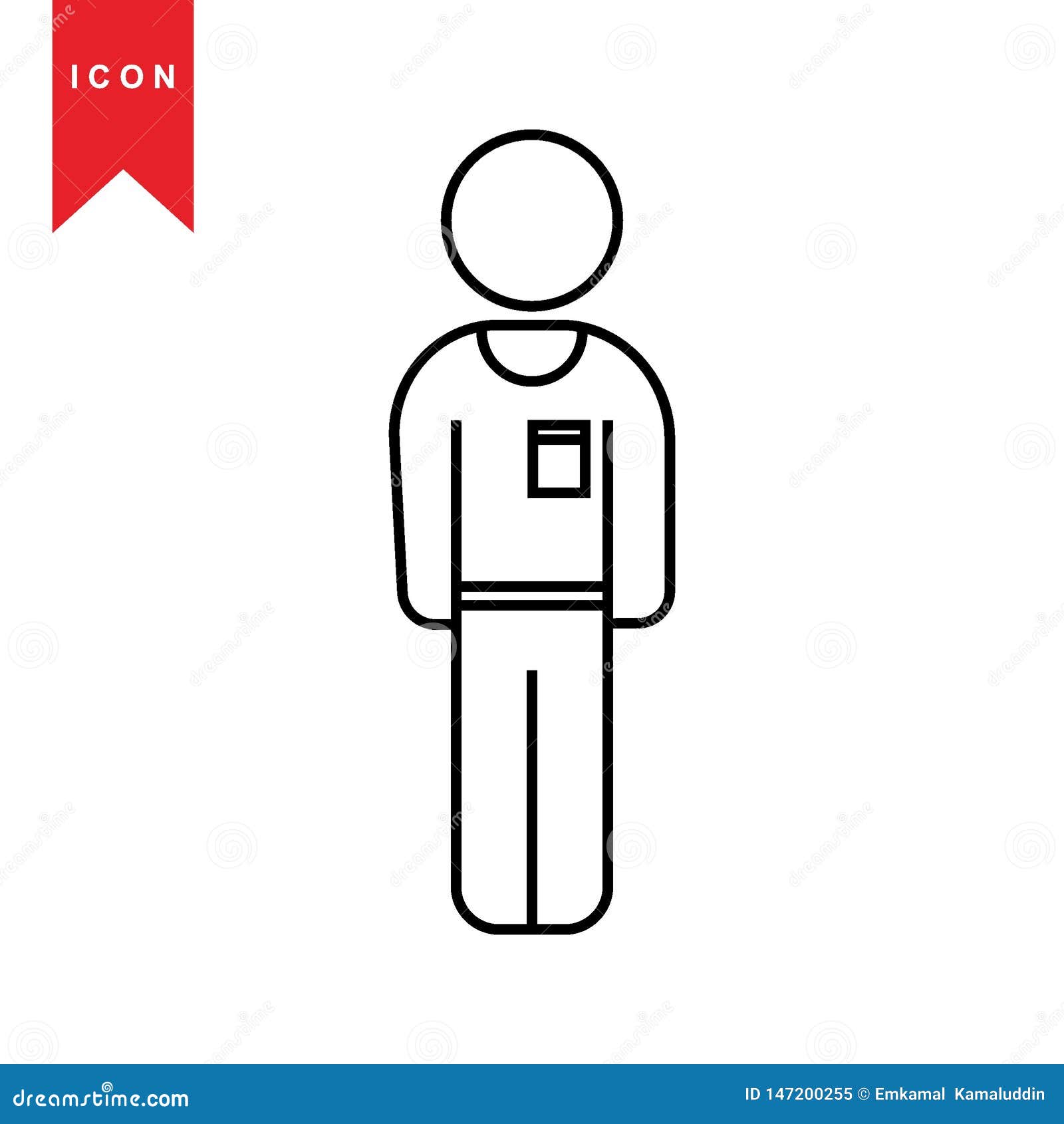 Human stock vector. Illustration of human, manager, business - 147200255