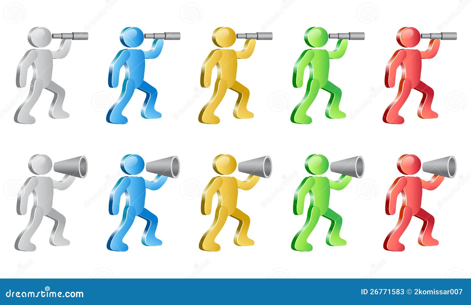 Human Icons stock vector. Illustration of manager, information - 26771583