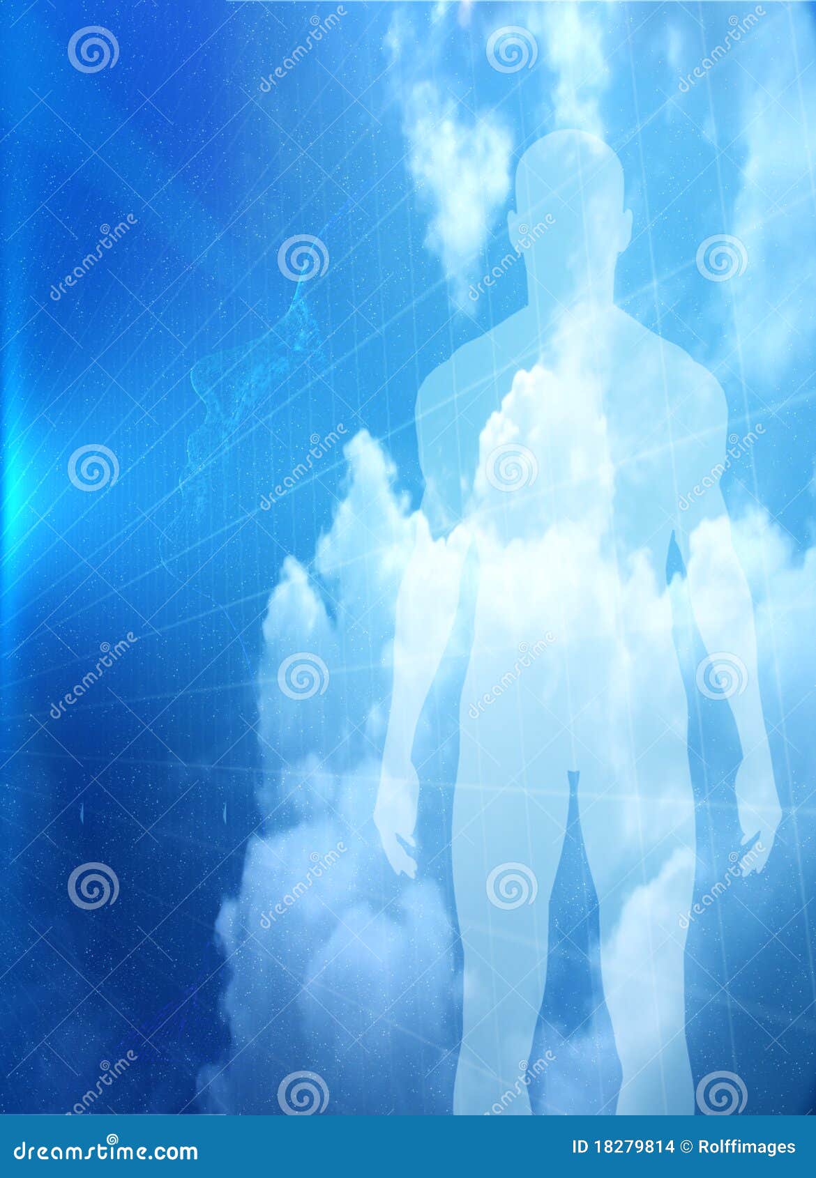 Human Illustrated stock illustration. Illustration of surreal - 18279814