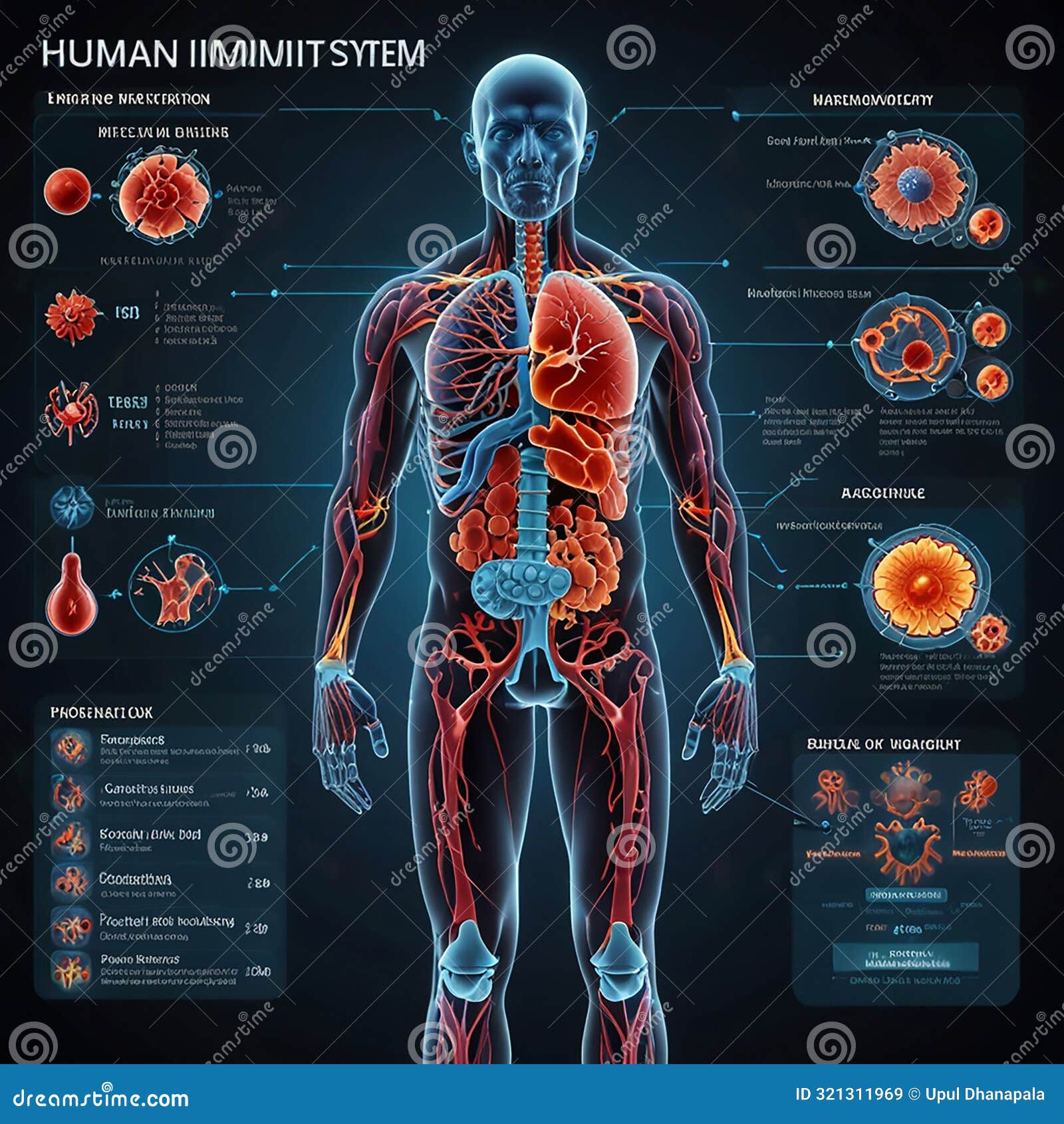 Human immunity stock illustration. Illustration of mers - 321311969