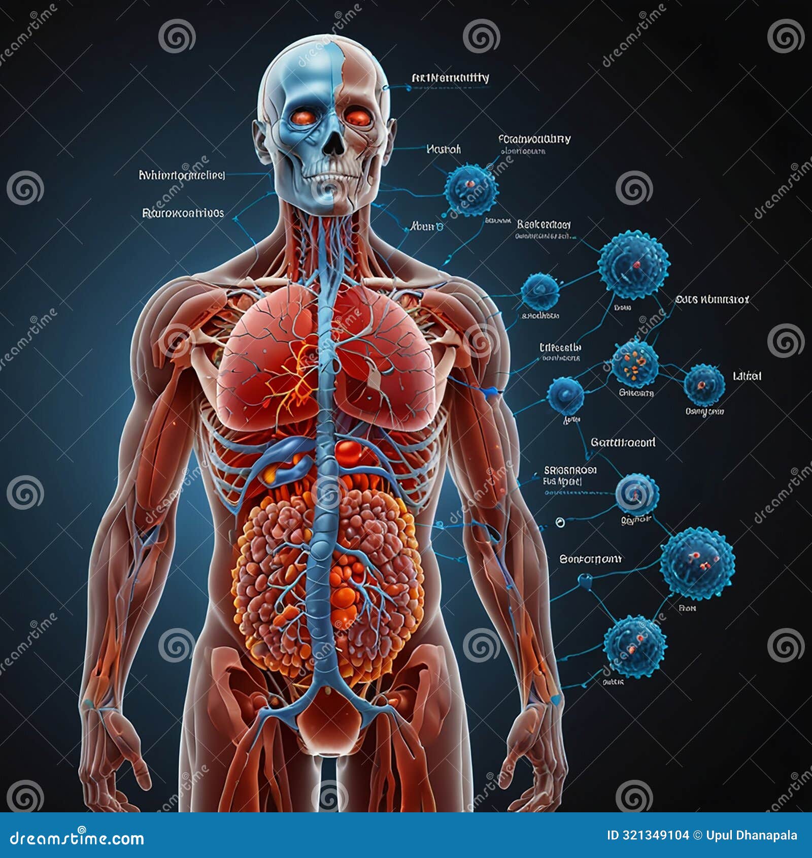 Human immunity stock illustration. Illustration of antiviral - 321349104