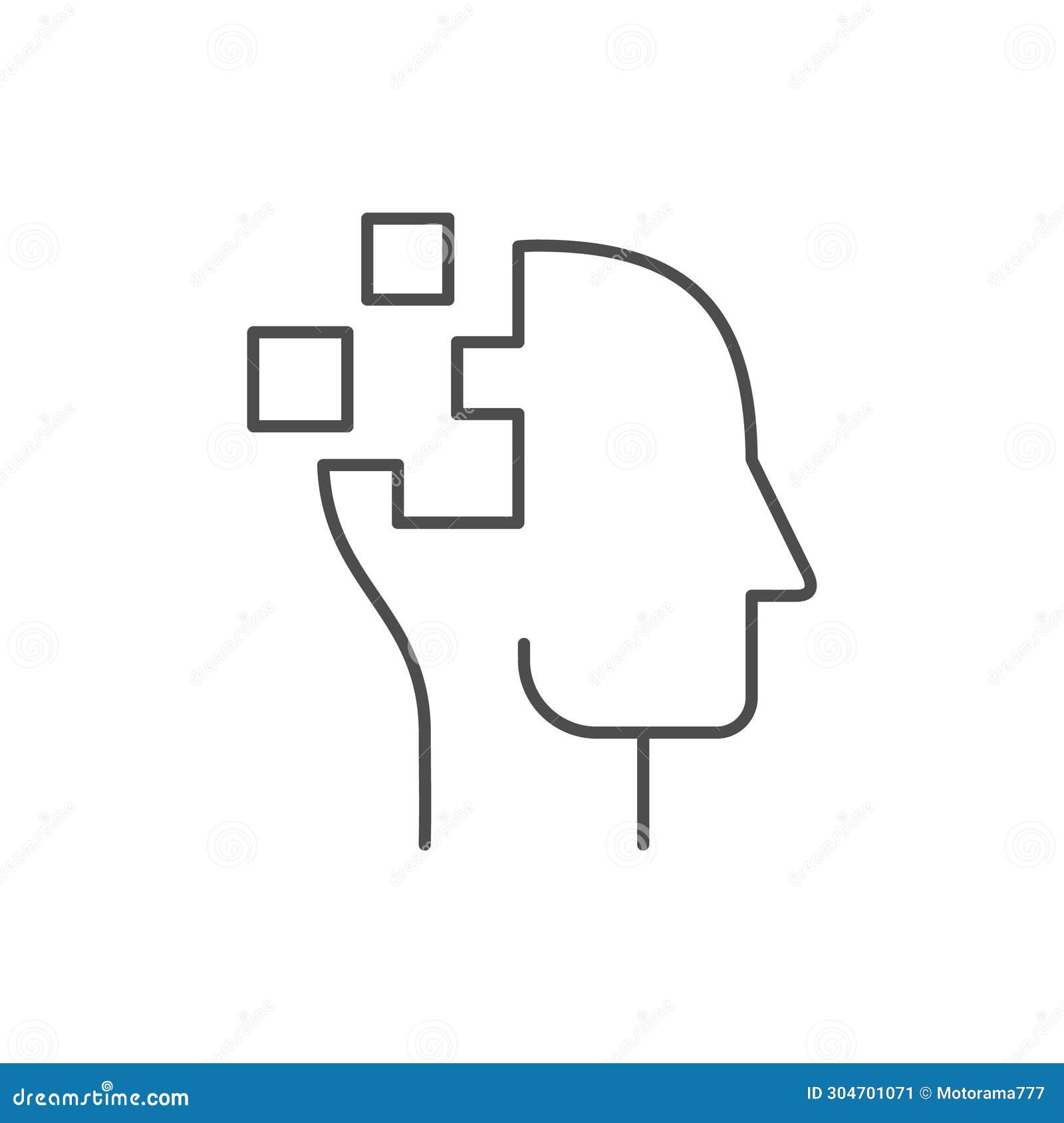 Human Integrity Line Outline Icon Stock Vector - Illustration of human ...