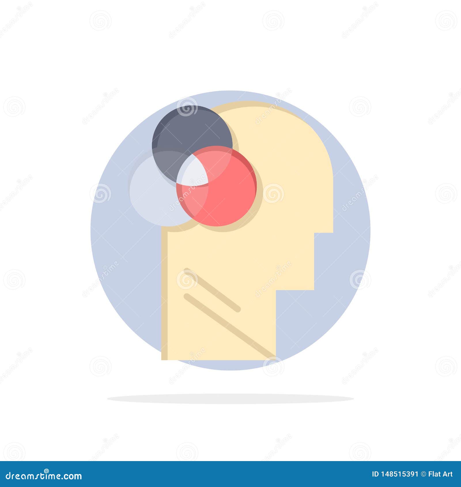 Human Intelligence, Human, Intelligent, Head Abstract Circle Background ...