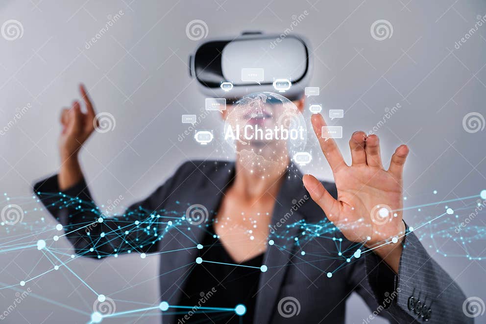 Human Interact with AI Artificial Intelligence Virtual Assistant FaaS ...