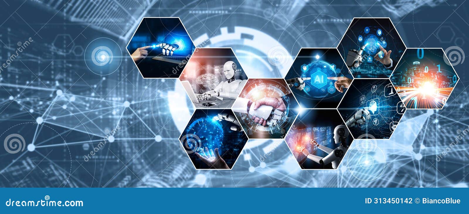 Human Interact With AI Artificial Intelligence Virtual Assistant NLP ...