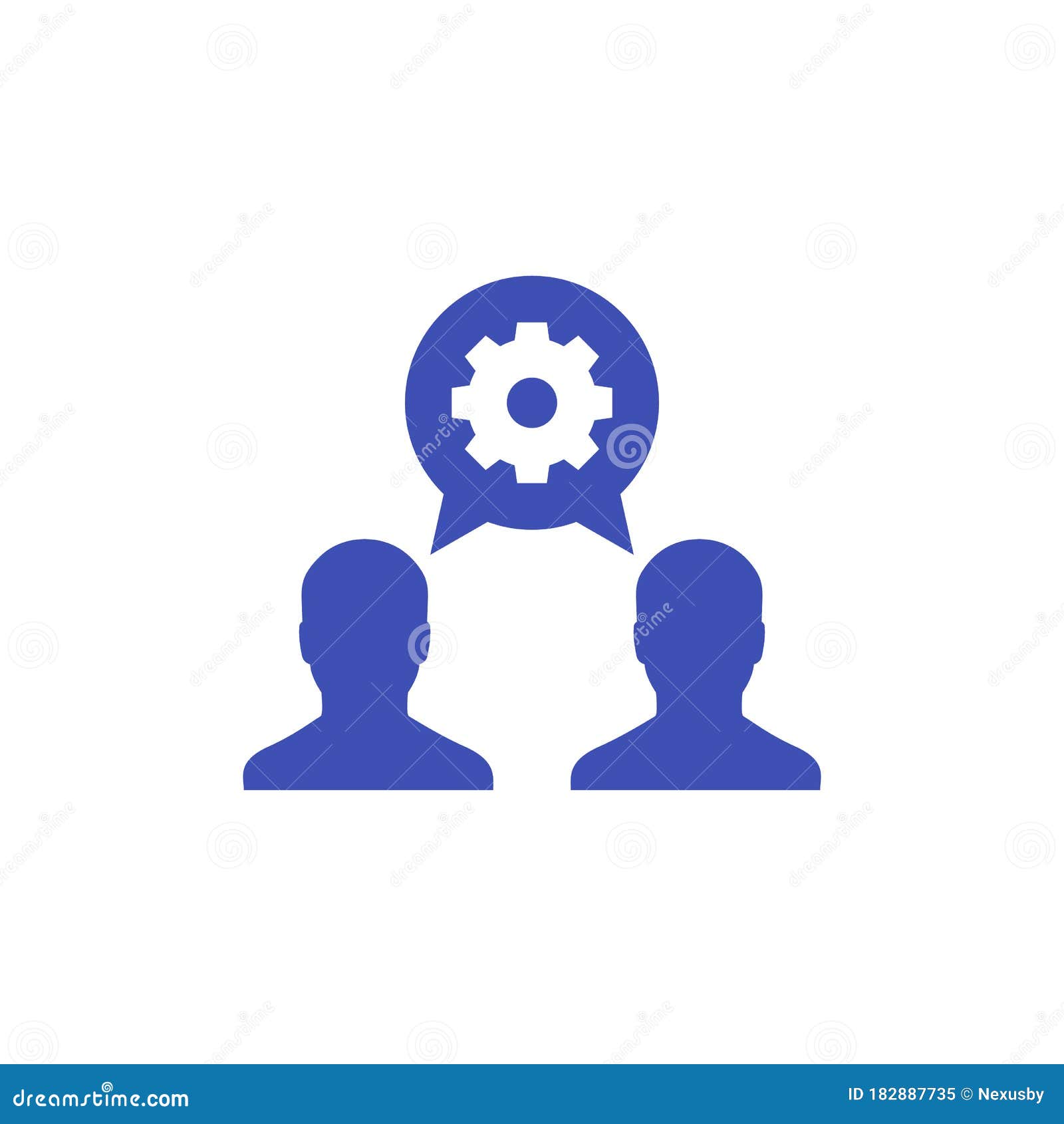 Human-AI Interaction, People Meeting Robots Vector Illustration ...