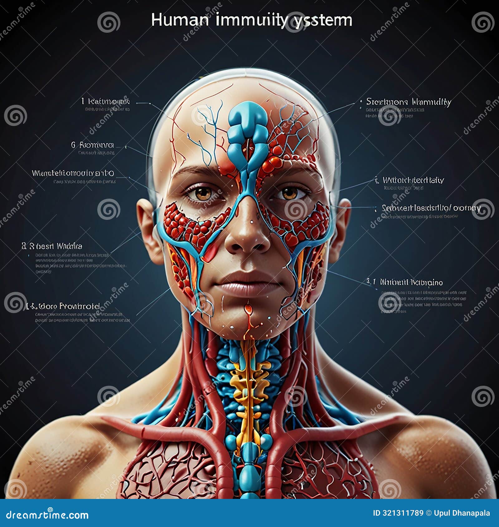 Human immunity stock illustration. Illustration of contagious - 321311789
