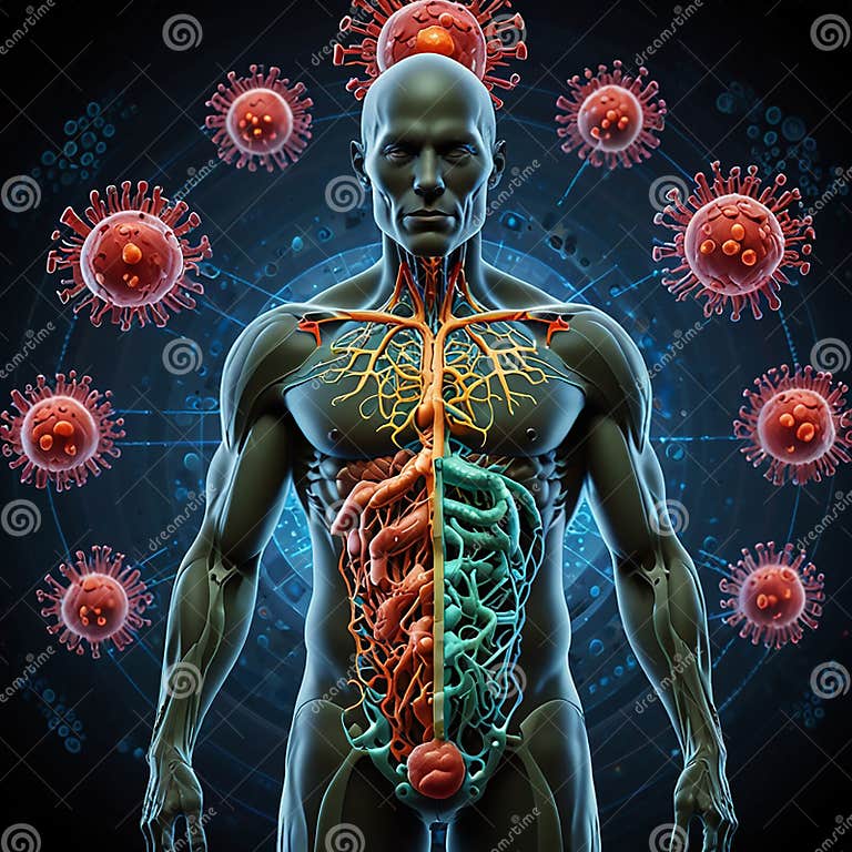 Human immunity stock illustration. Illustration of cell - 321308950