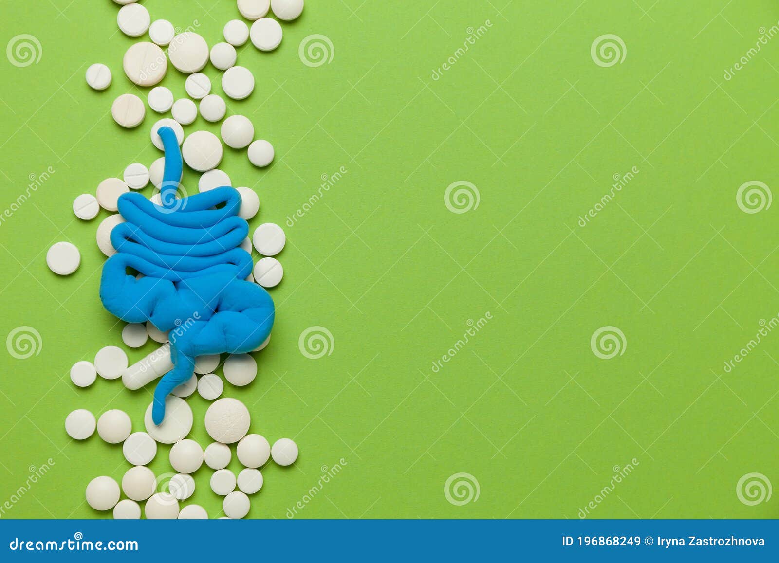 Human Intestines, Constipation and Digestive Problems. Treatment with ...