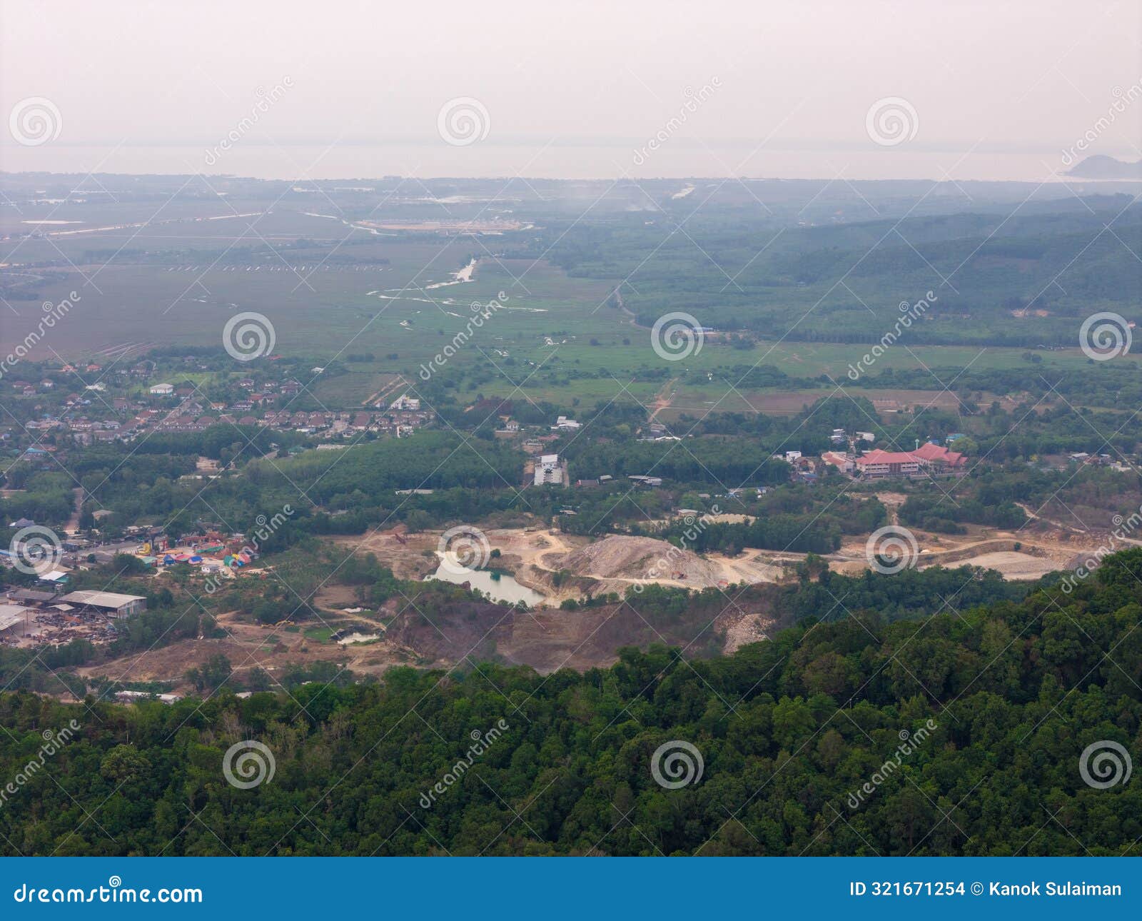 Human Invasion of Nature. Massive Deforestation for Construction Stock ...
