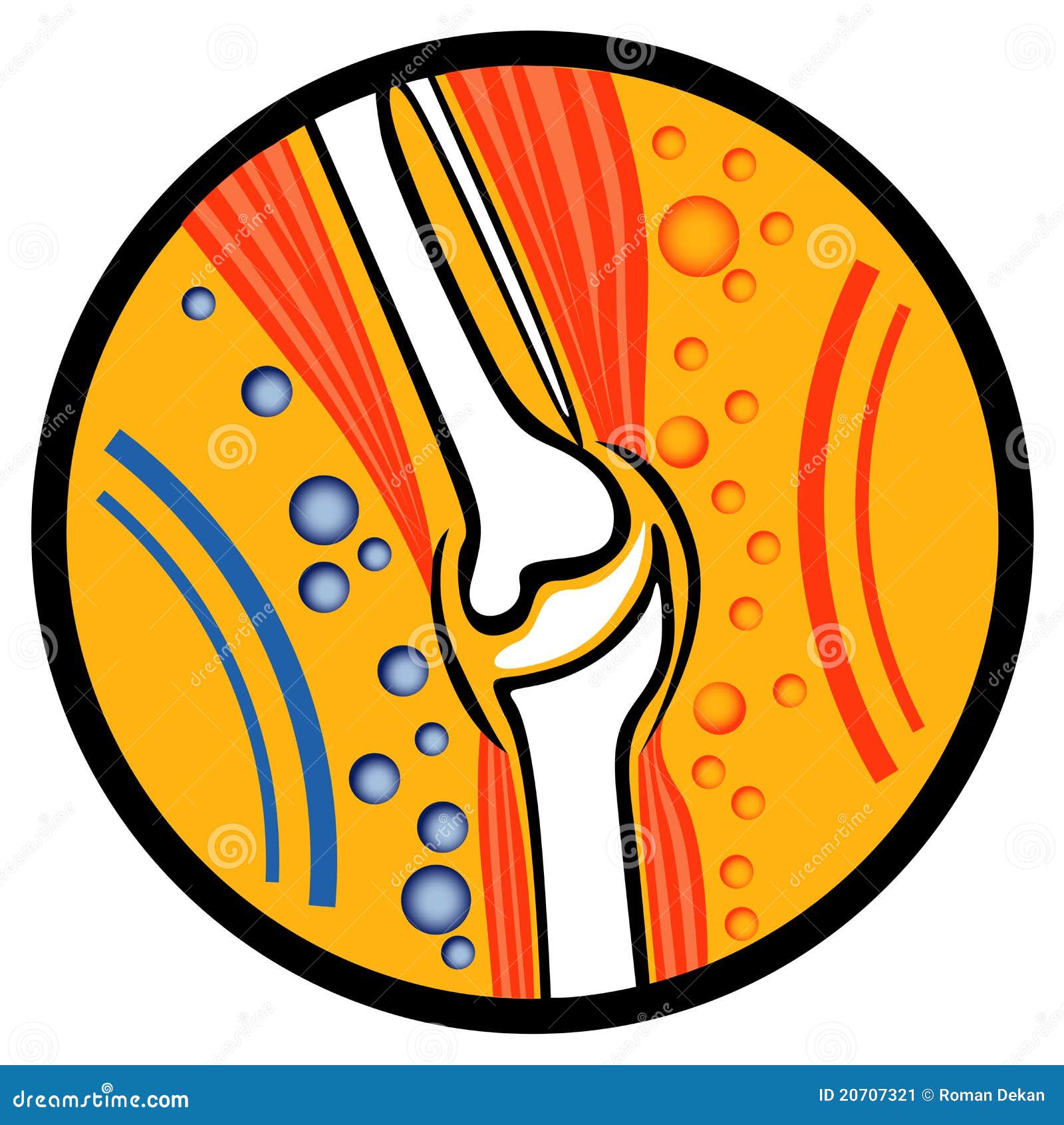 Human Joint stock vector. Illustration of healing, health - 20707321