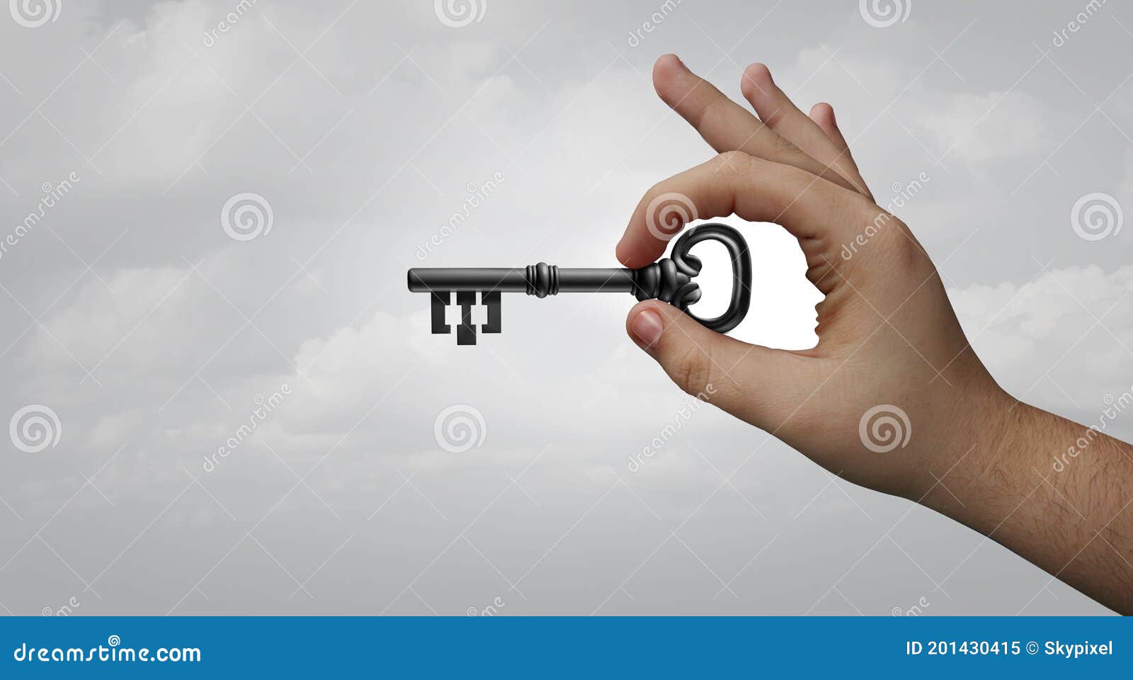 Human Key stock image. Image of creativity, mental, idea - 201430415