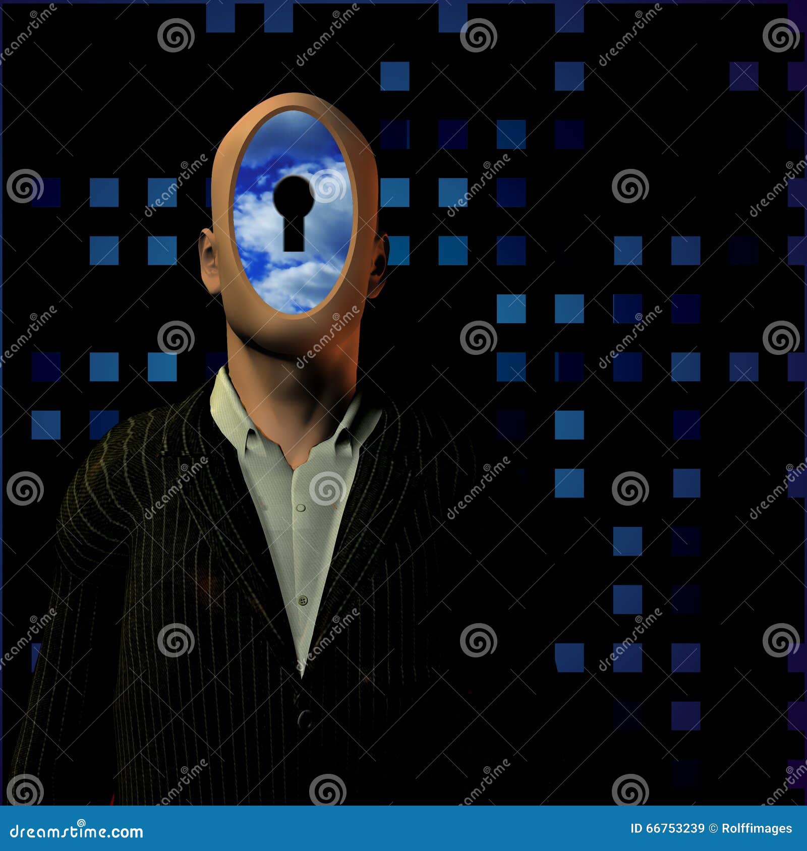 Human Key stock illustration. Illustration of business - 66753239