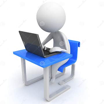 Human_laptop stock illustration. Illustration of people - 10853582