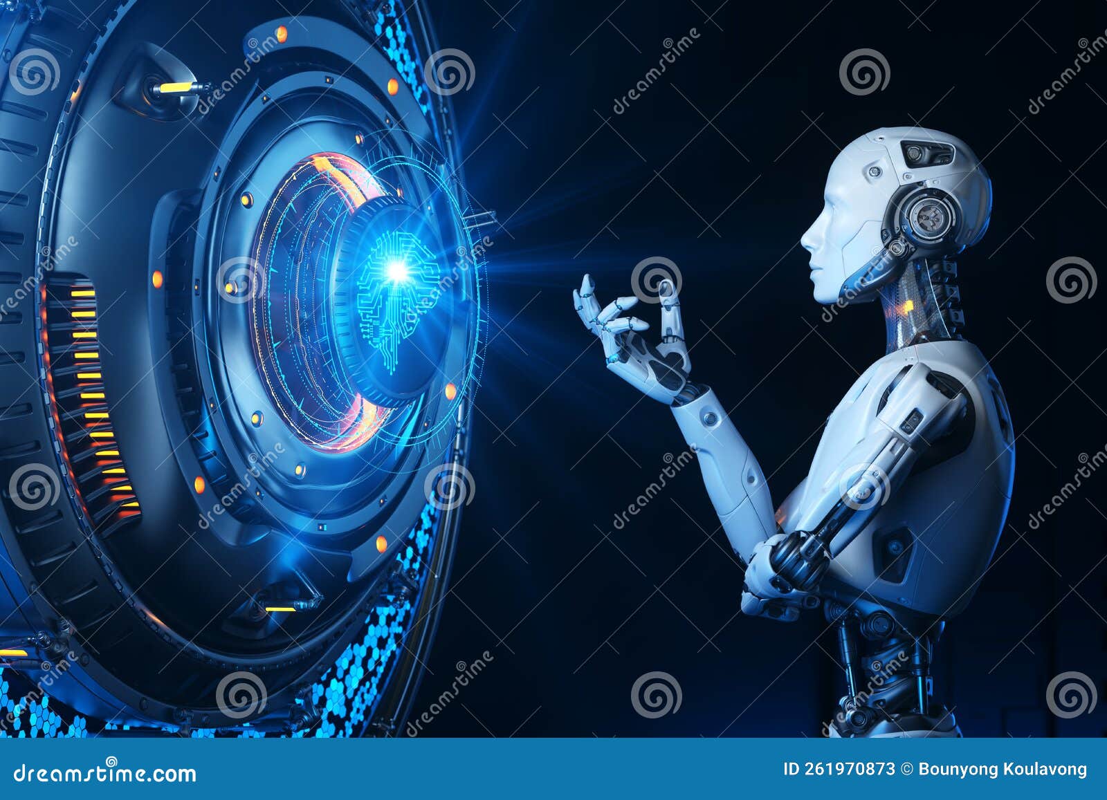 3D Human-like-characters, People, Circle, Teamwork Royalty-Free Stock ...