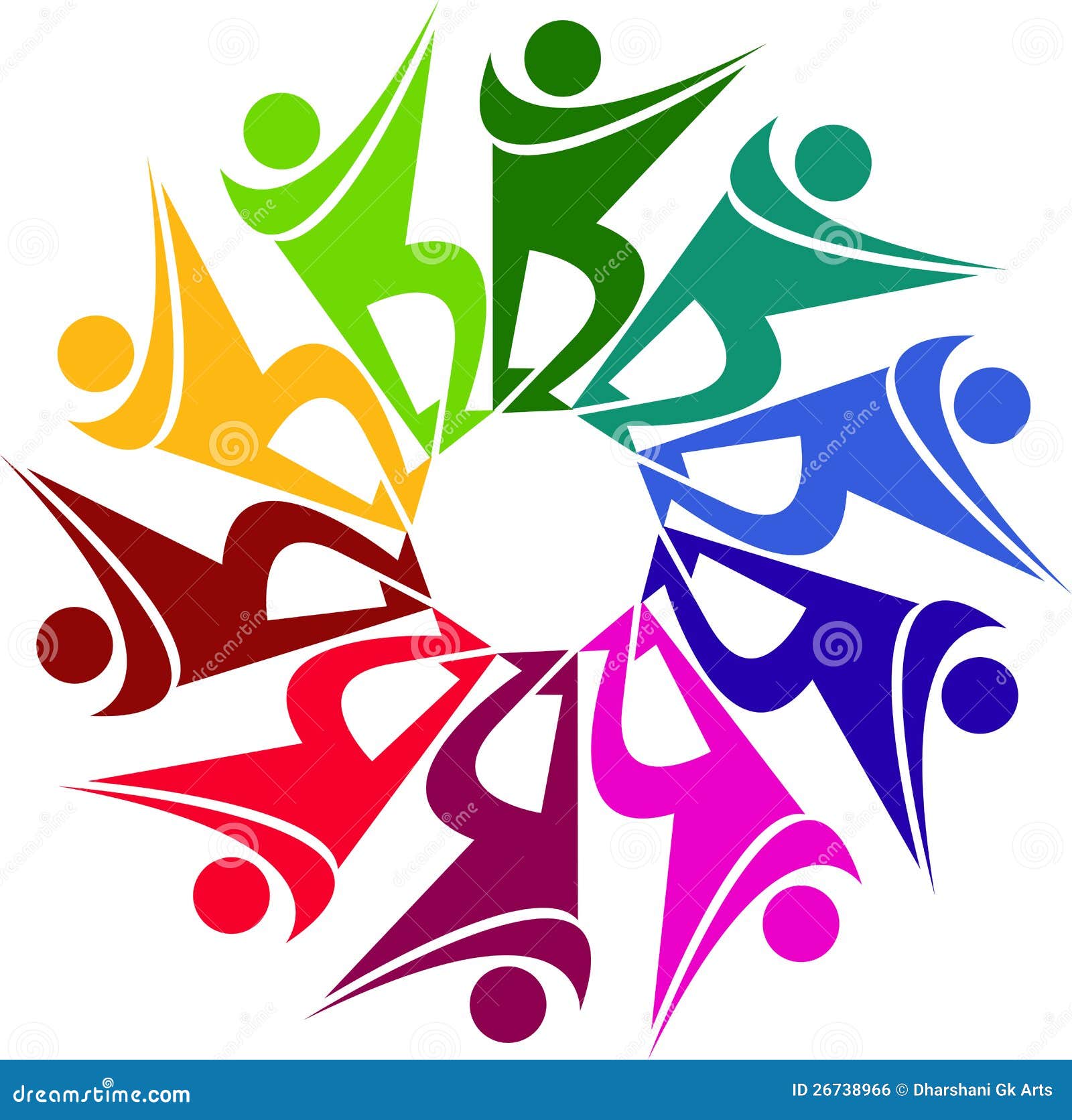 Human logo stock vector. Illustration of company, icon - 26738966