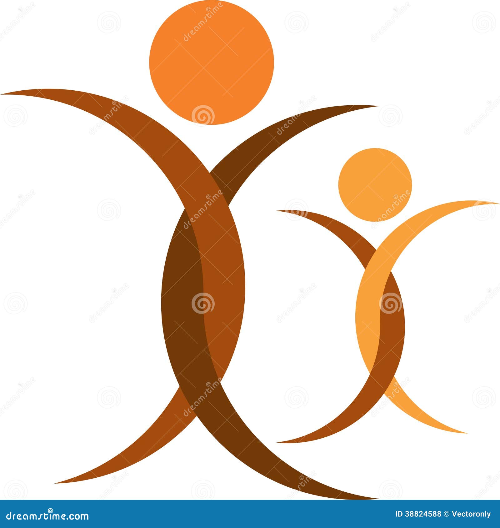 Human Logo Vector Illustration | CartoonDealer.com #38824588