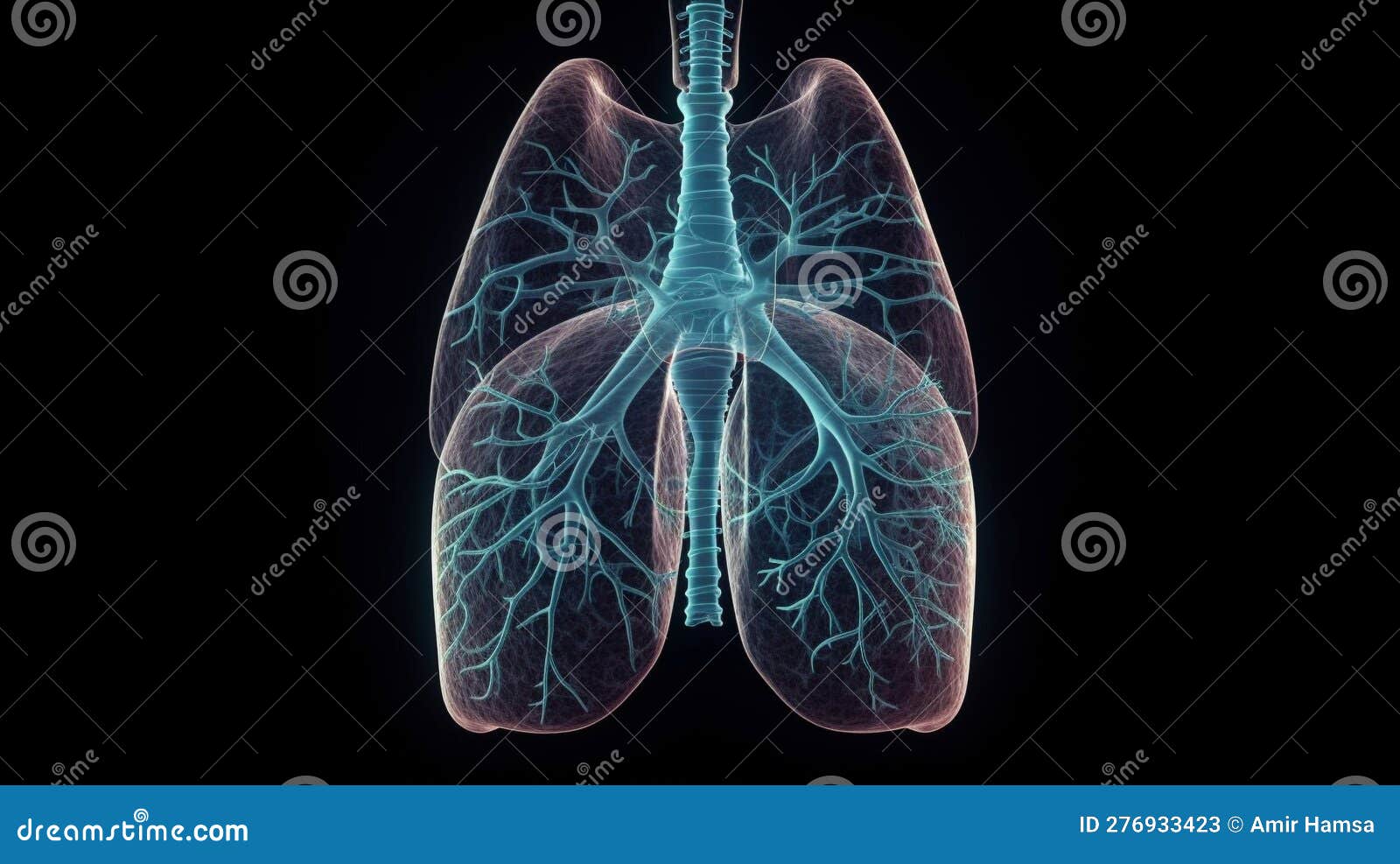 Human lung inner system stock illustration. Illustration of jewellery ...