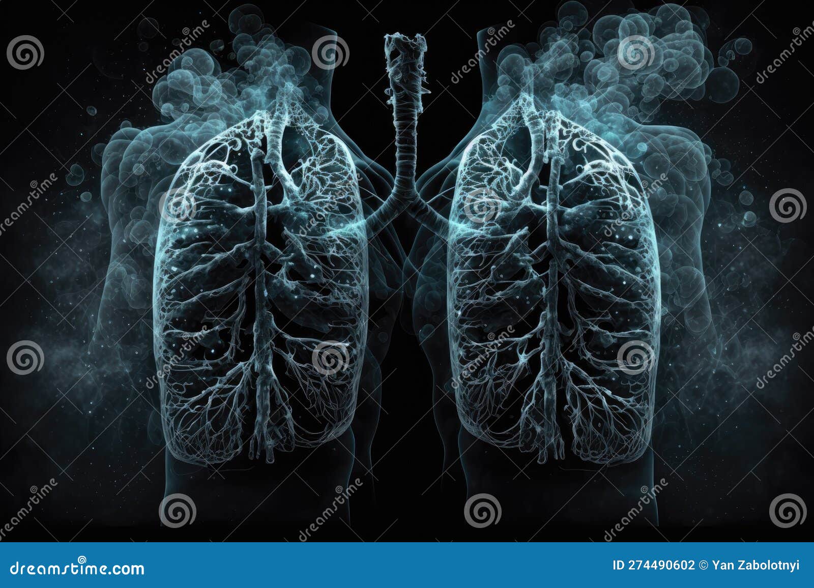 Bronchus Black Icon Concept. Bronchus Flat Vector Symbol, Sign ...