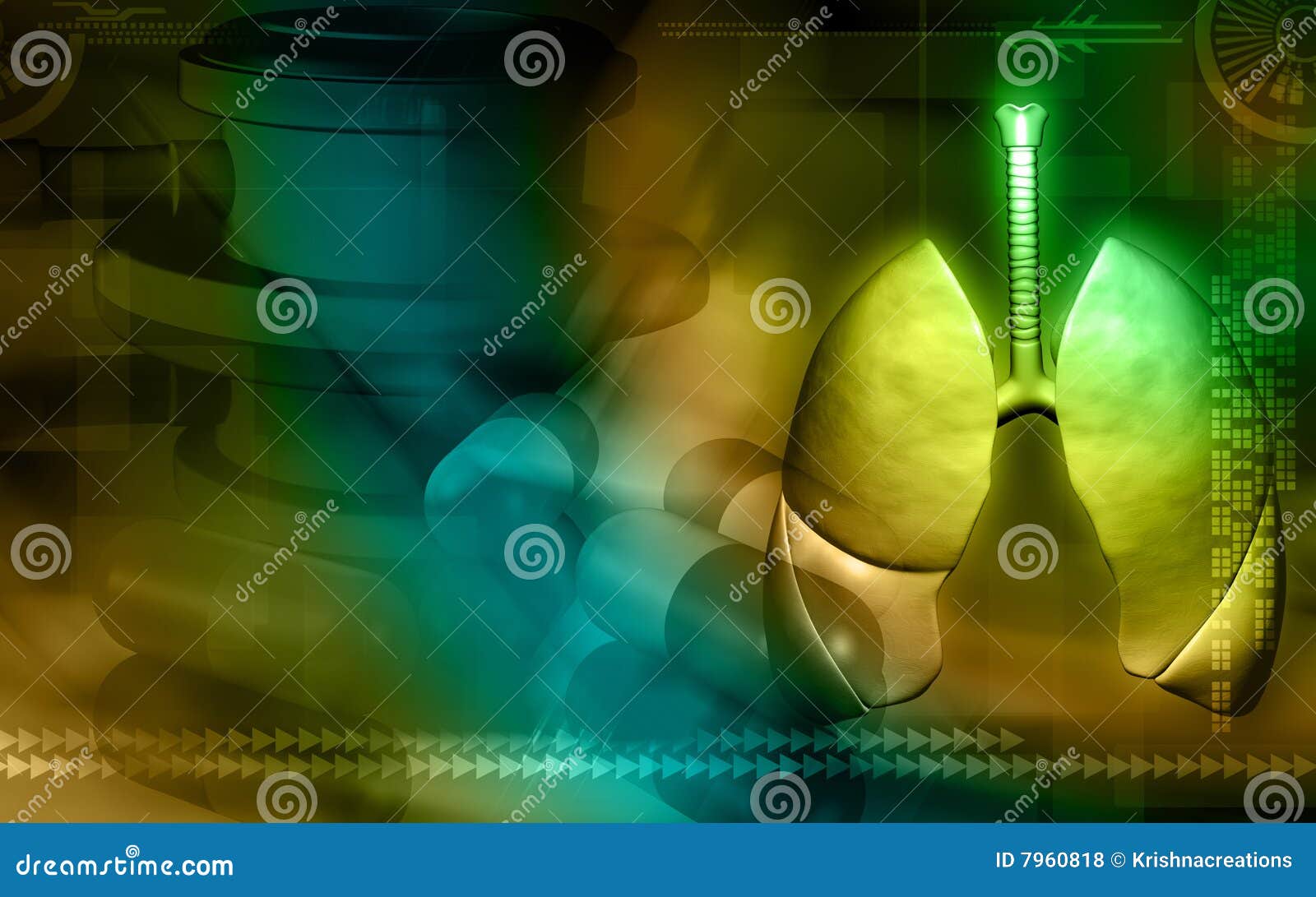 Capsules With Human Body Stock Illustration | CartoonDealer.com #8020894