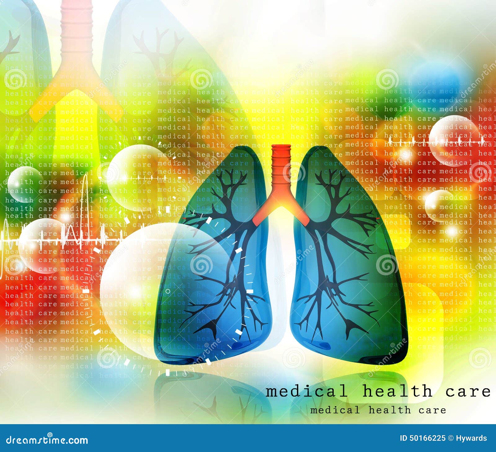 Human Lungs Pulmonary System Royalty-Free Illustration | CartoonDealer ...