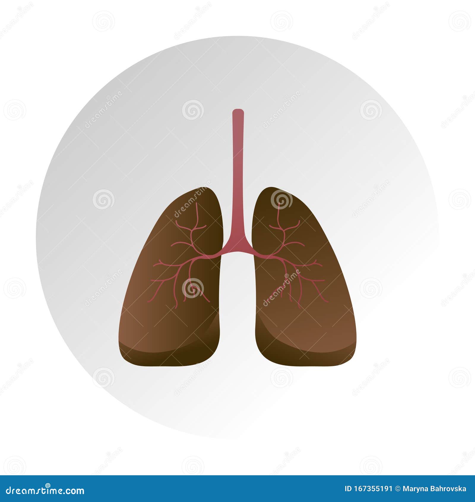 Unhealthy Human Lung
