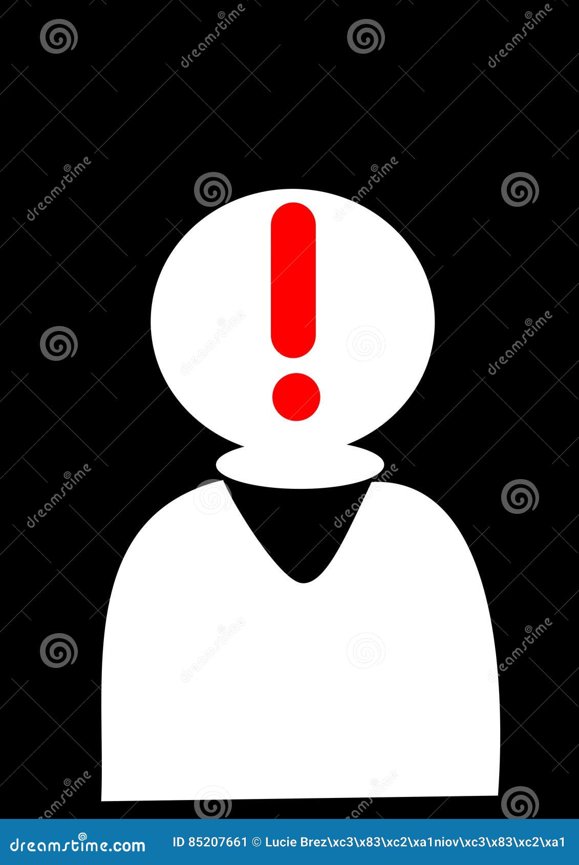 Human stock illustration. Illustration of concept, head - 85207661