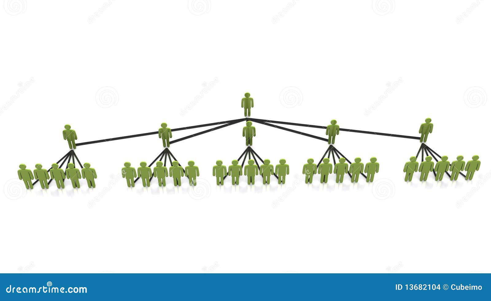 Human matrix MLM chain stock illustration. Illustration of issues ...