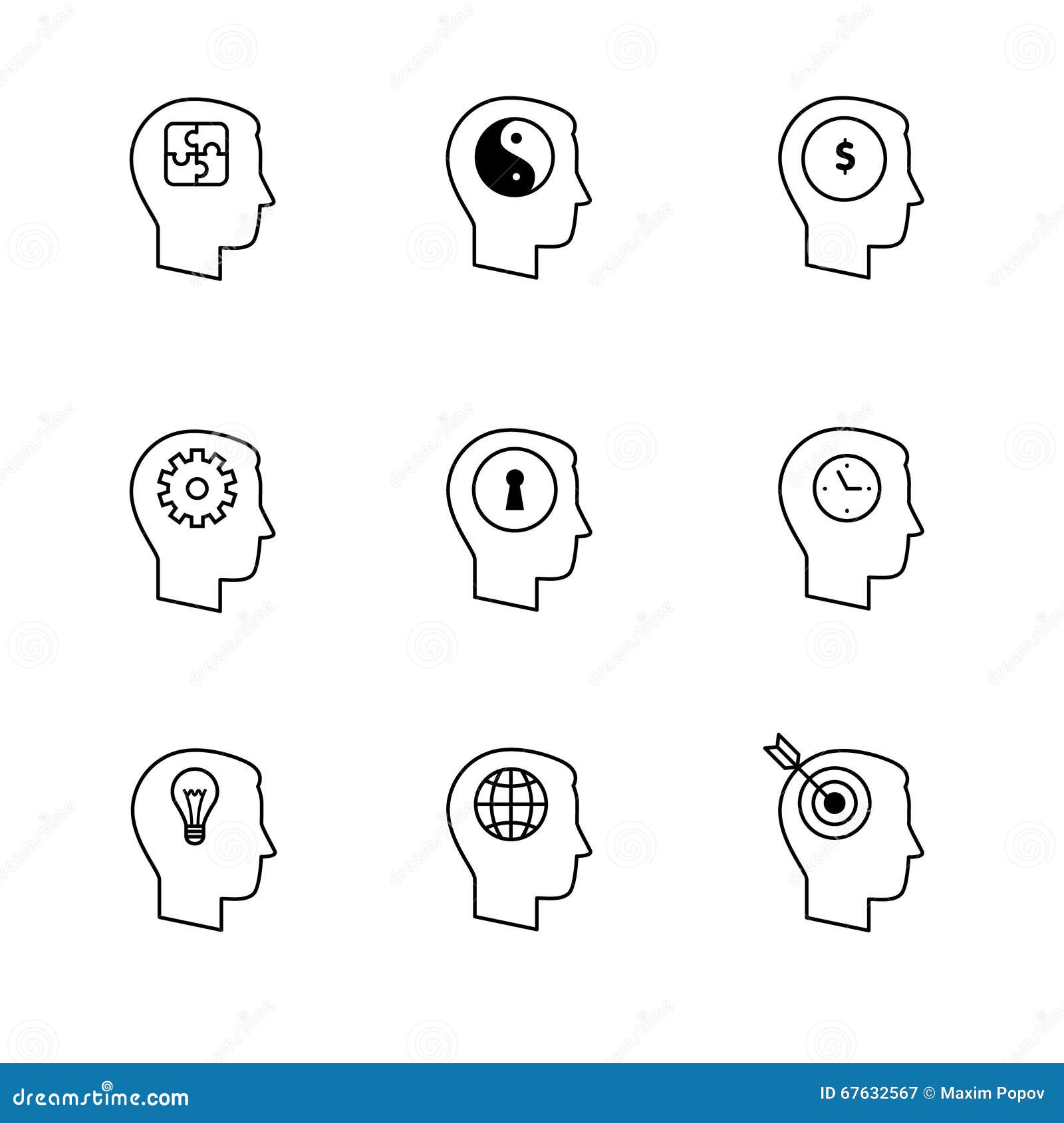 Ideology And Human Mind - Pictured As Word Ideology Inside A Head To ...