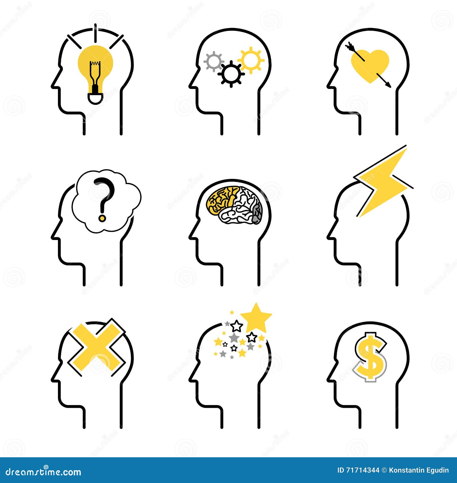 Process Icon In Comic Style. Arrow And Gear Cartoon Vector Illustration ...