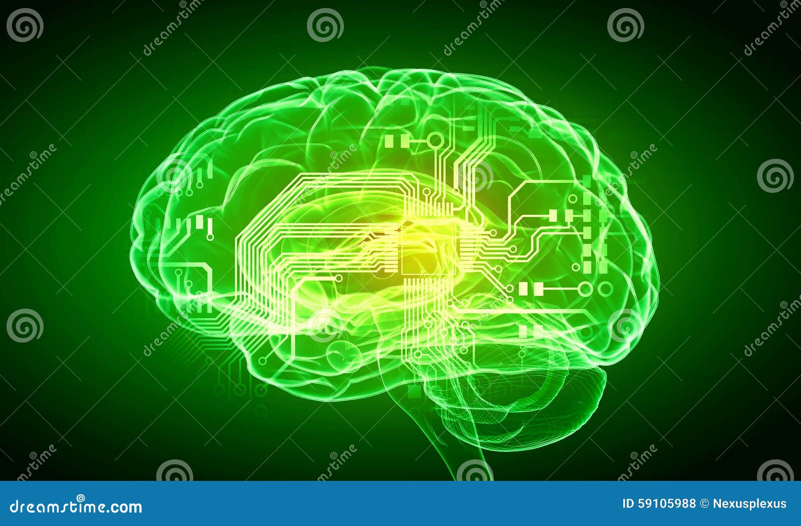 Human mind stock illustration. Illustration of depression - 59105988