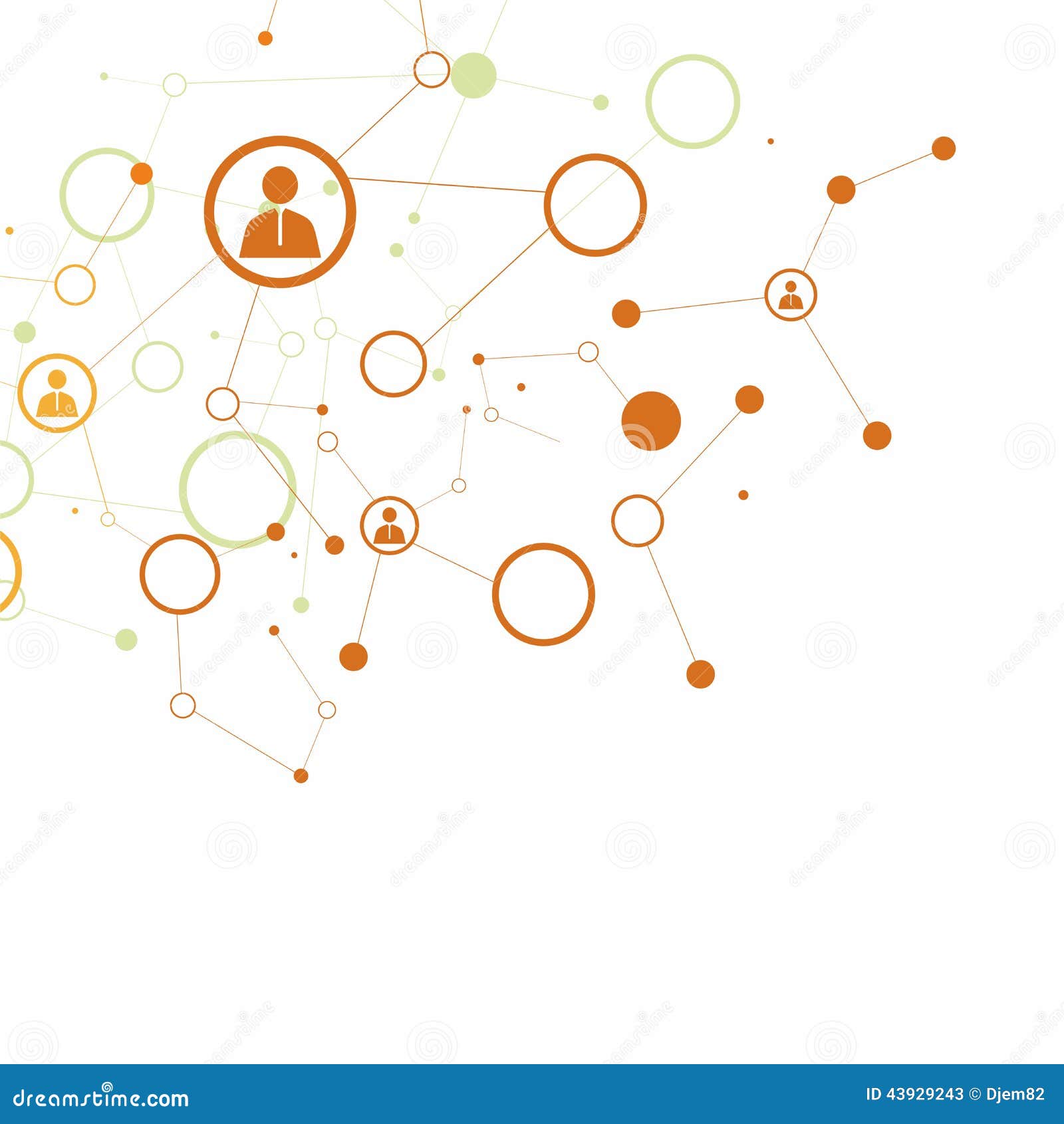 Human model connection stock vector. Illustration of partnership - 43929243