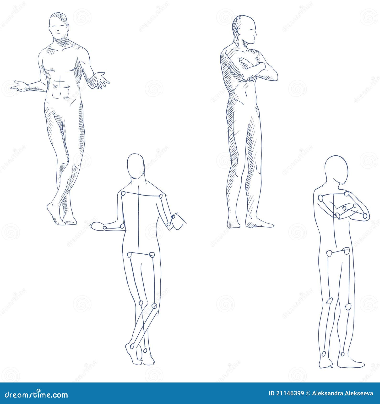 Human Movement Drawing