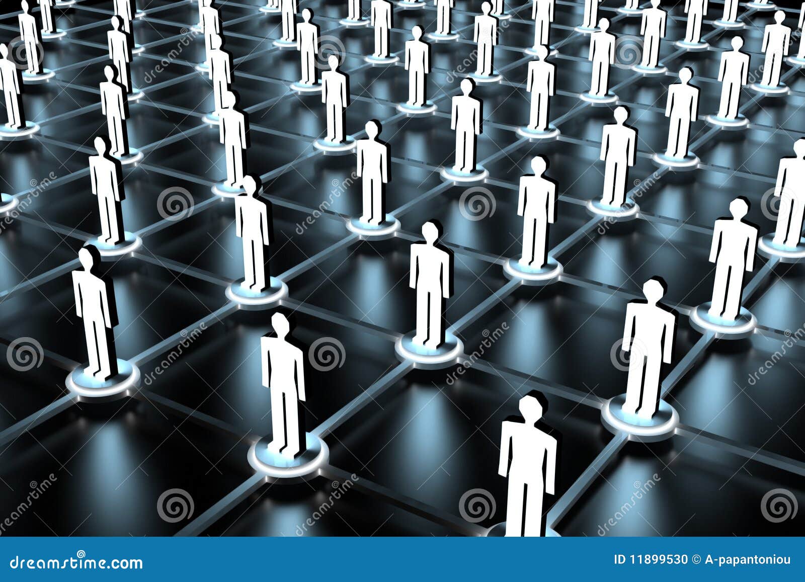 Human Network stock illustration. Illustration of render - 11899530