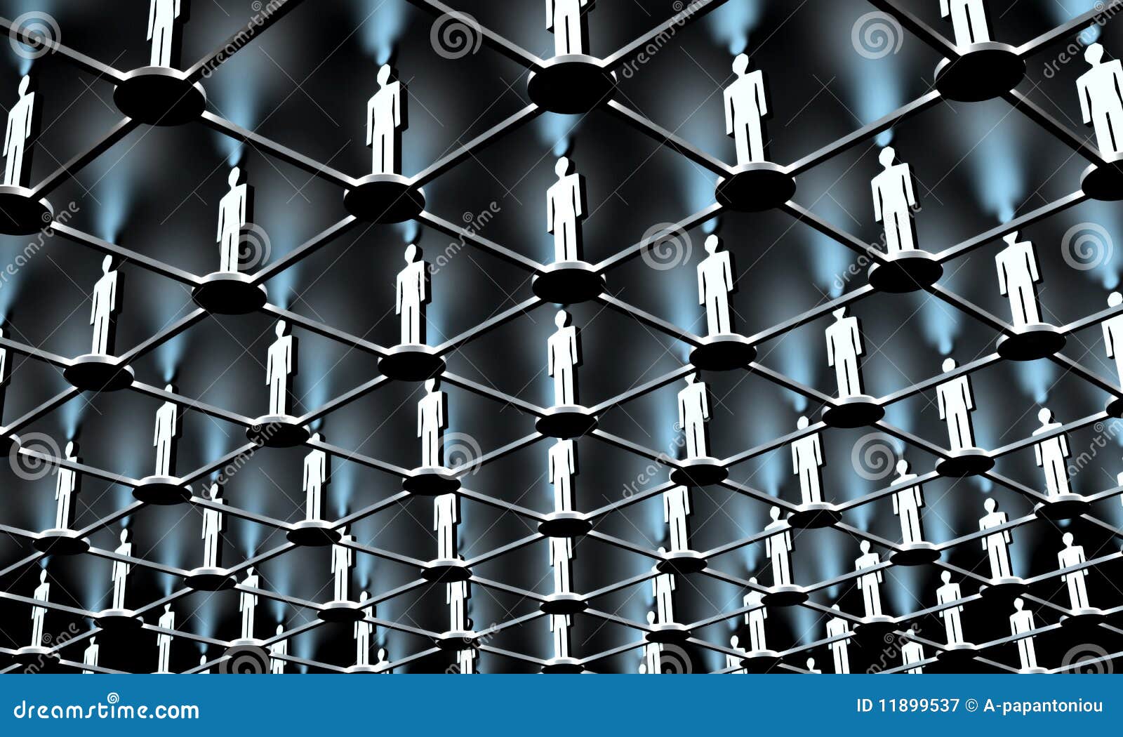 Human Network stock illustration. Illustration of computer - 11899537