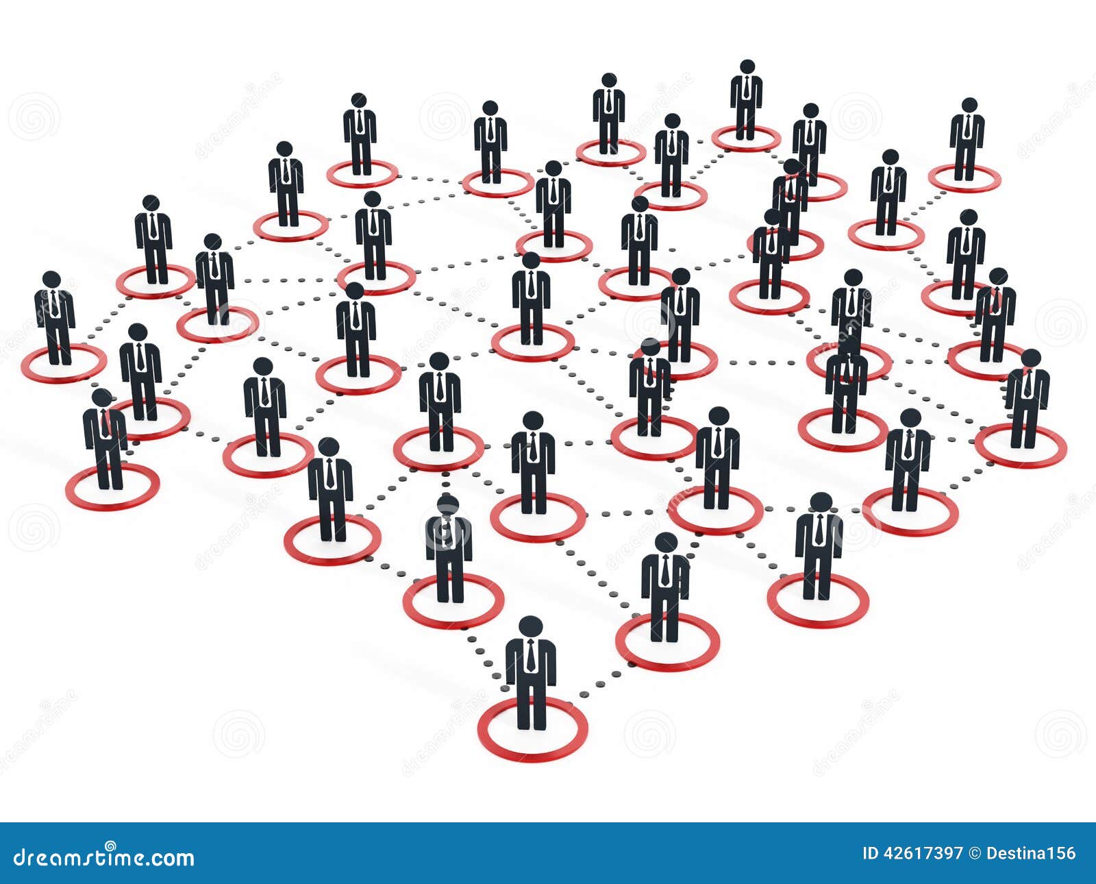 Human network stock illustration. Illustration of communication - 42617397