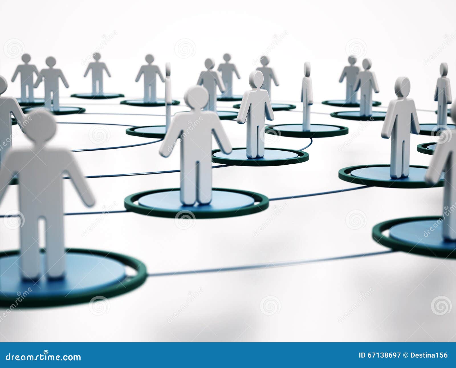 Human network concept stock illustration. Illustration of networking ...