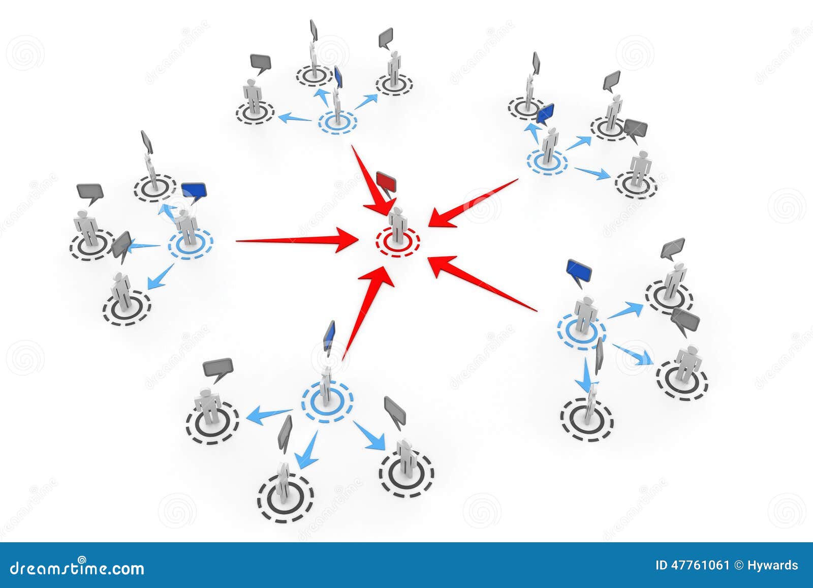 Human Network Stock Image | CartoonDealer.com #4798189