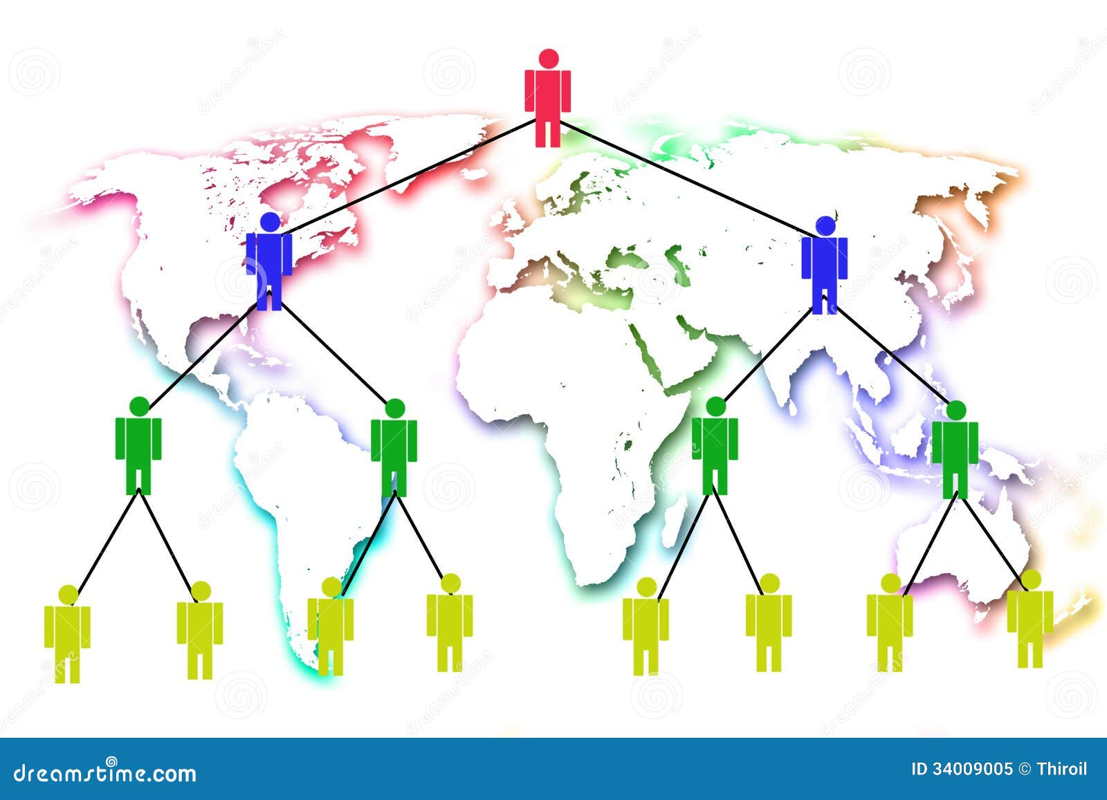 Human Network Stock Image | CartoonDealer.com #4798189