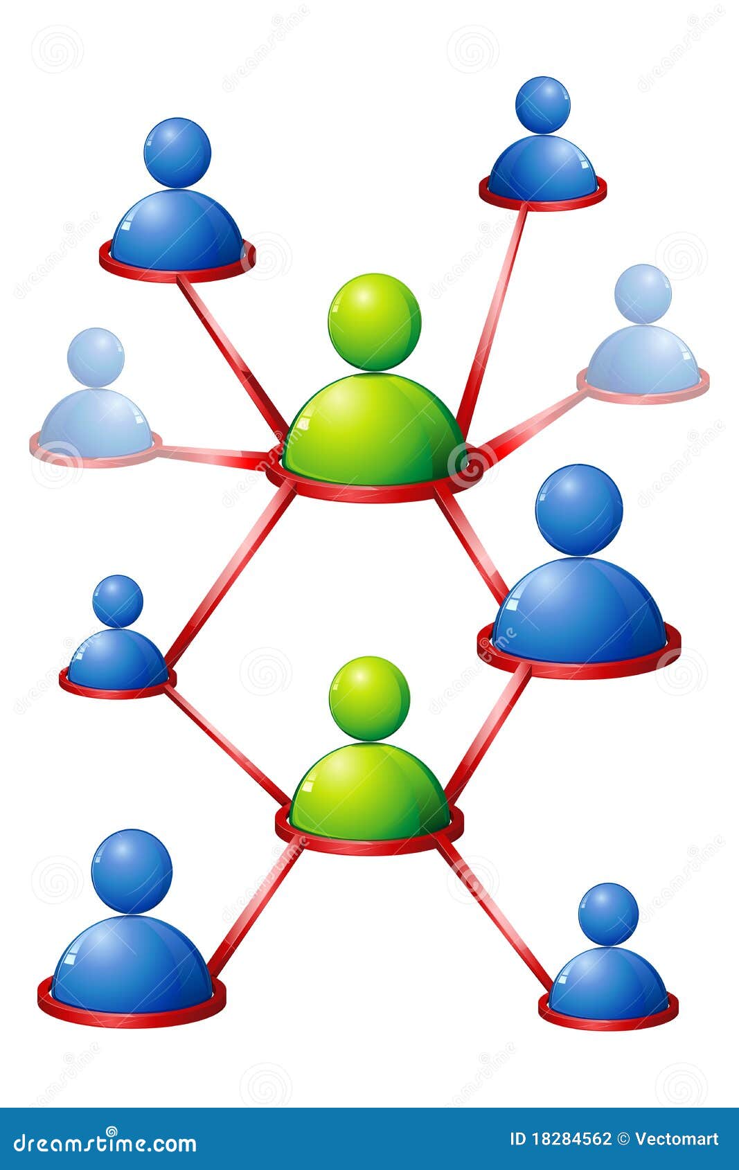 Human Networking stock vector. Illustration of connect - 18284562
