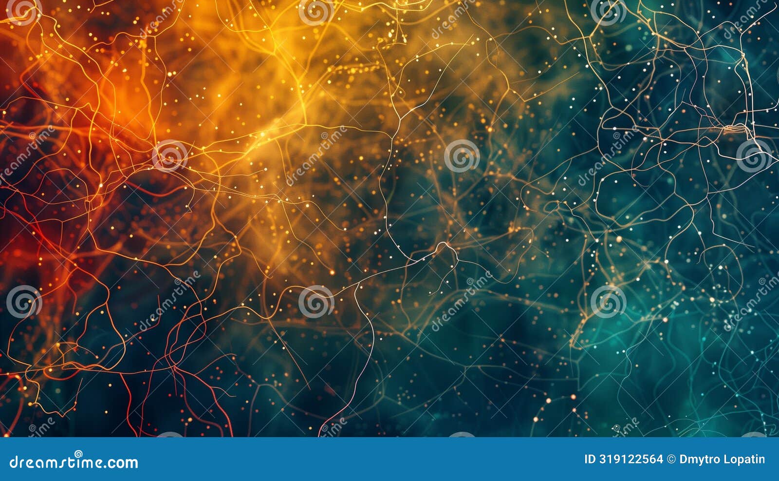 Human Neural Network Closeup, Nervous System And Synapse, Neurology And ... Human Neural Network Closeup, Nervous System And Synapse, Neurology And ...