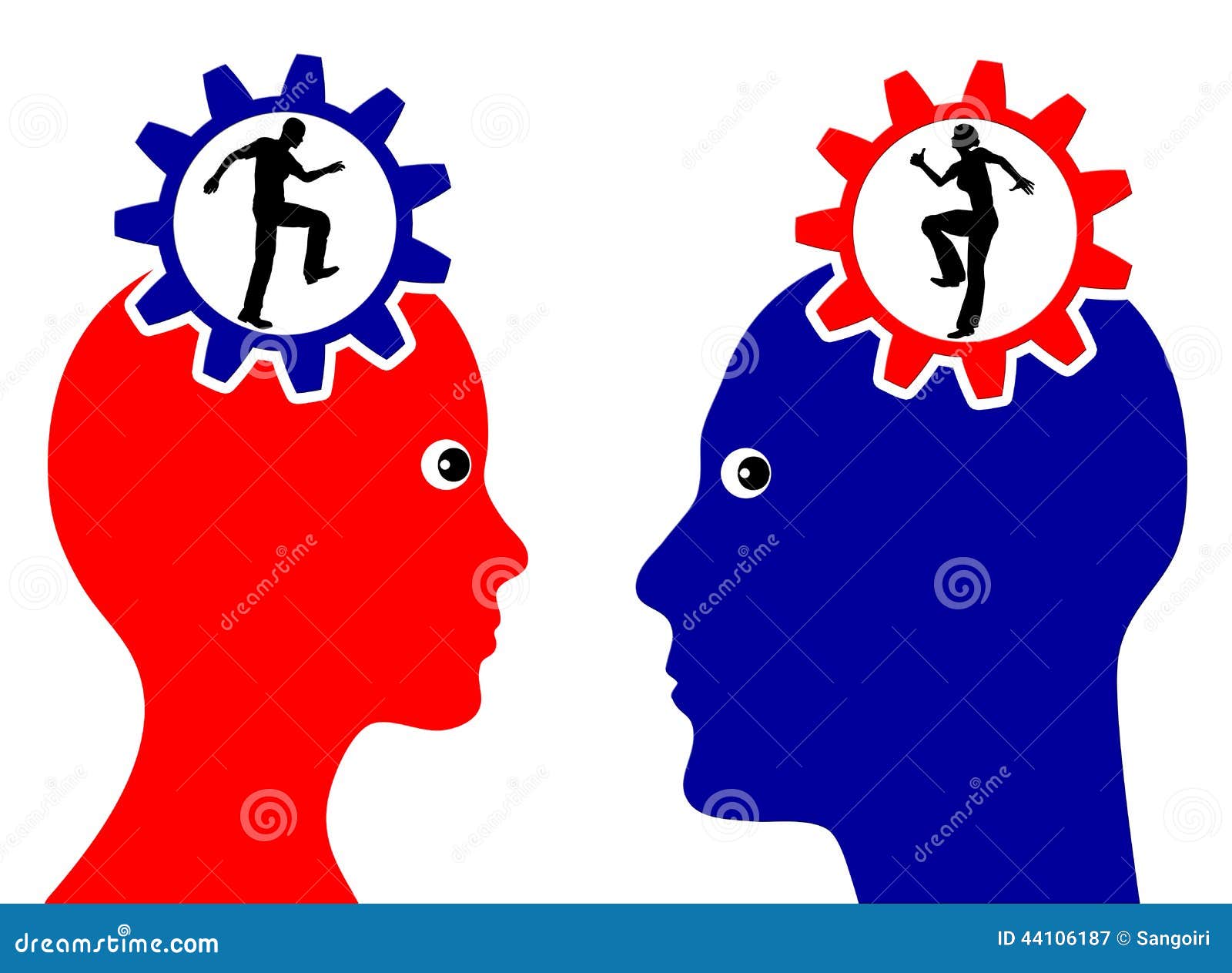 Human Obsession stock illustration. Illustration of psyche - 44106187