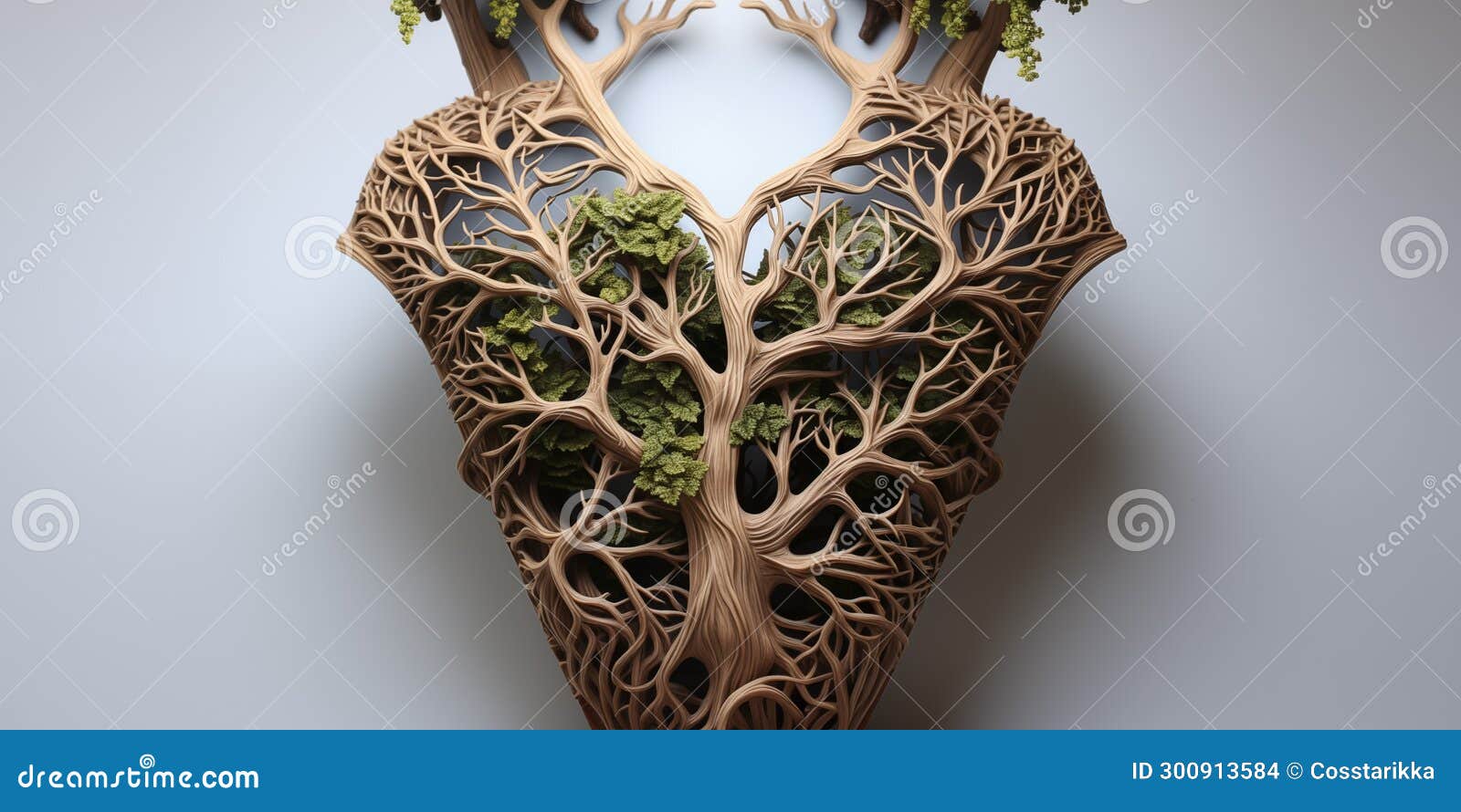 Human Organs in the Form of Tree Branches Stock Illustration ...